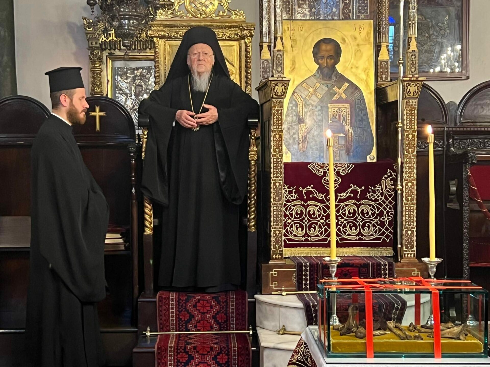 Μέγας Εσπερινός για την εορτή του Αγίου Ιωάννη Χρυσόστομου στο Φανάρι ...