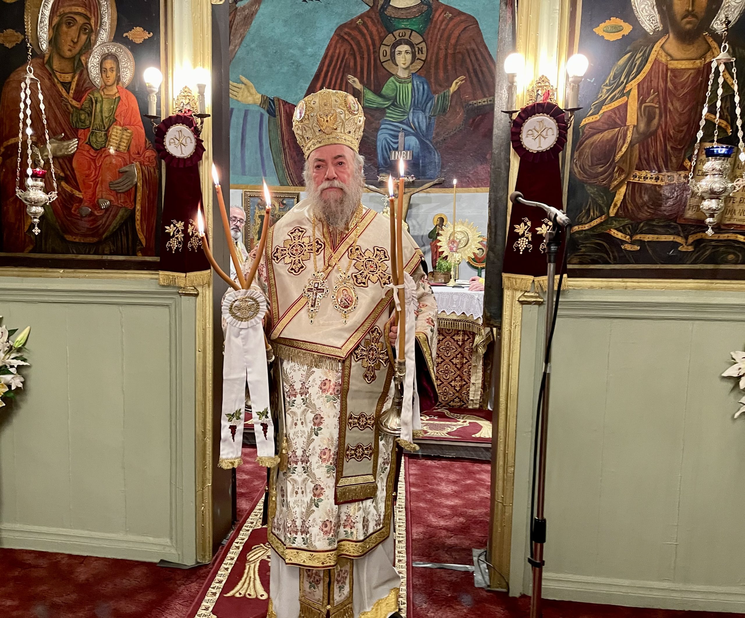 Ο Μητροπολίτης Ελευθερουπόλεως ιερούργησε και κήρυξε στον Ι.Ν. Αγίου ...