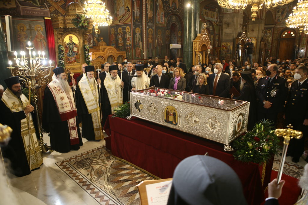 Inaugural feast day of recently canonized St. Vissarionas at Monastery ...