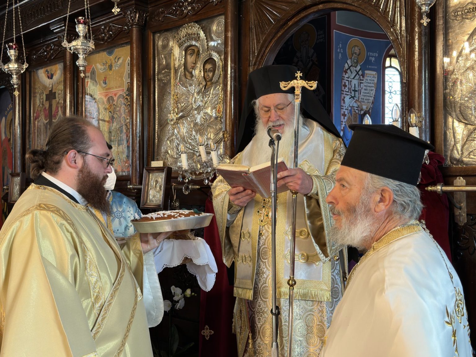 Δοξολογία για το νέο έτος στον Μητροπολιτικό Ναό Κοιμήσεως Θεοτόκου ...