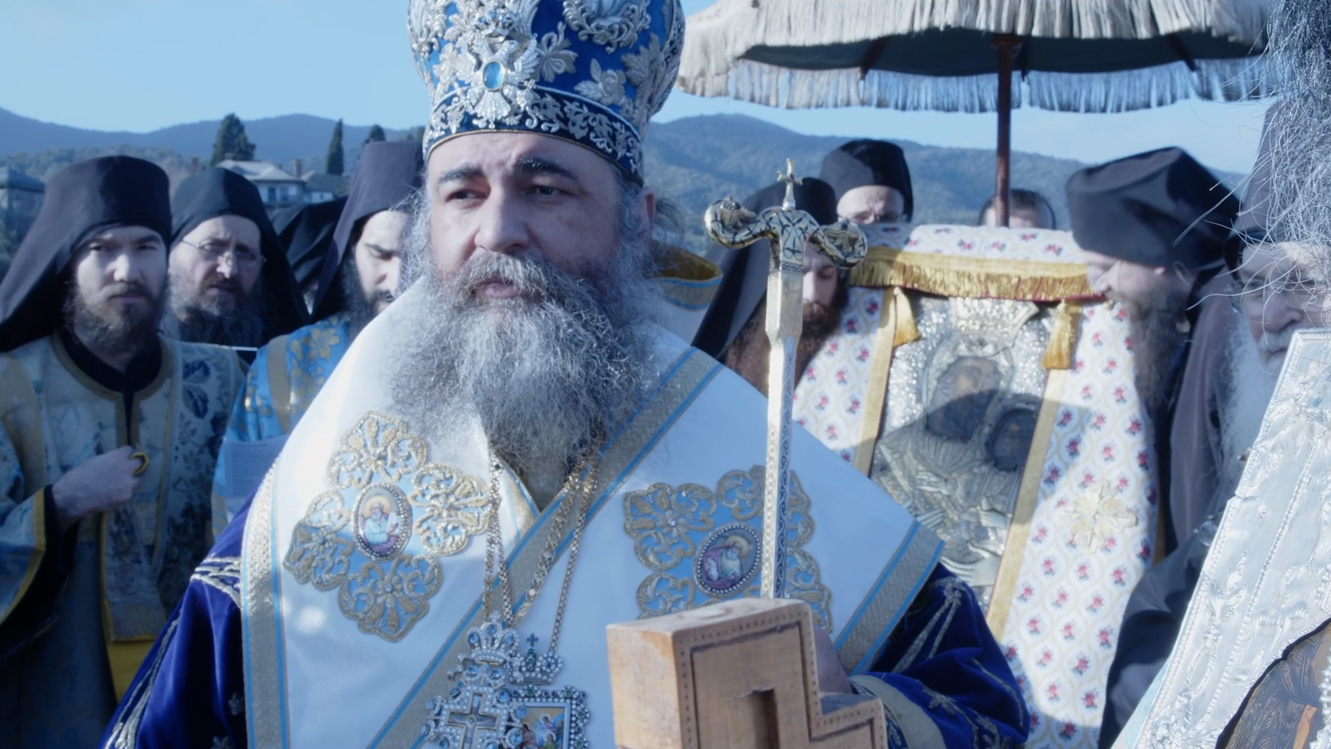 Θεοφάνεια στην Ιερά Μεγίστη Μονή Βατοπαιδίου (ΒΙΝΤΕΟ) - Ορθοδοξία News ...