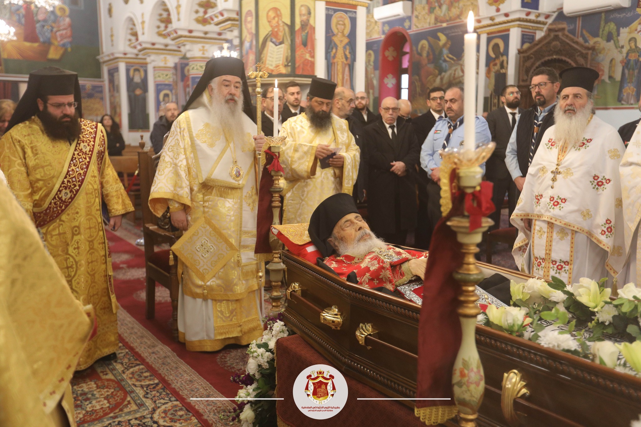 Ιορδανία: Η Εξόδιος Ακολουθία του π. Κωνσταντίνου Κάρμα - Ορθοδοξία ...
