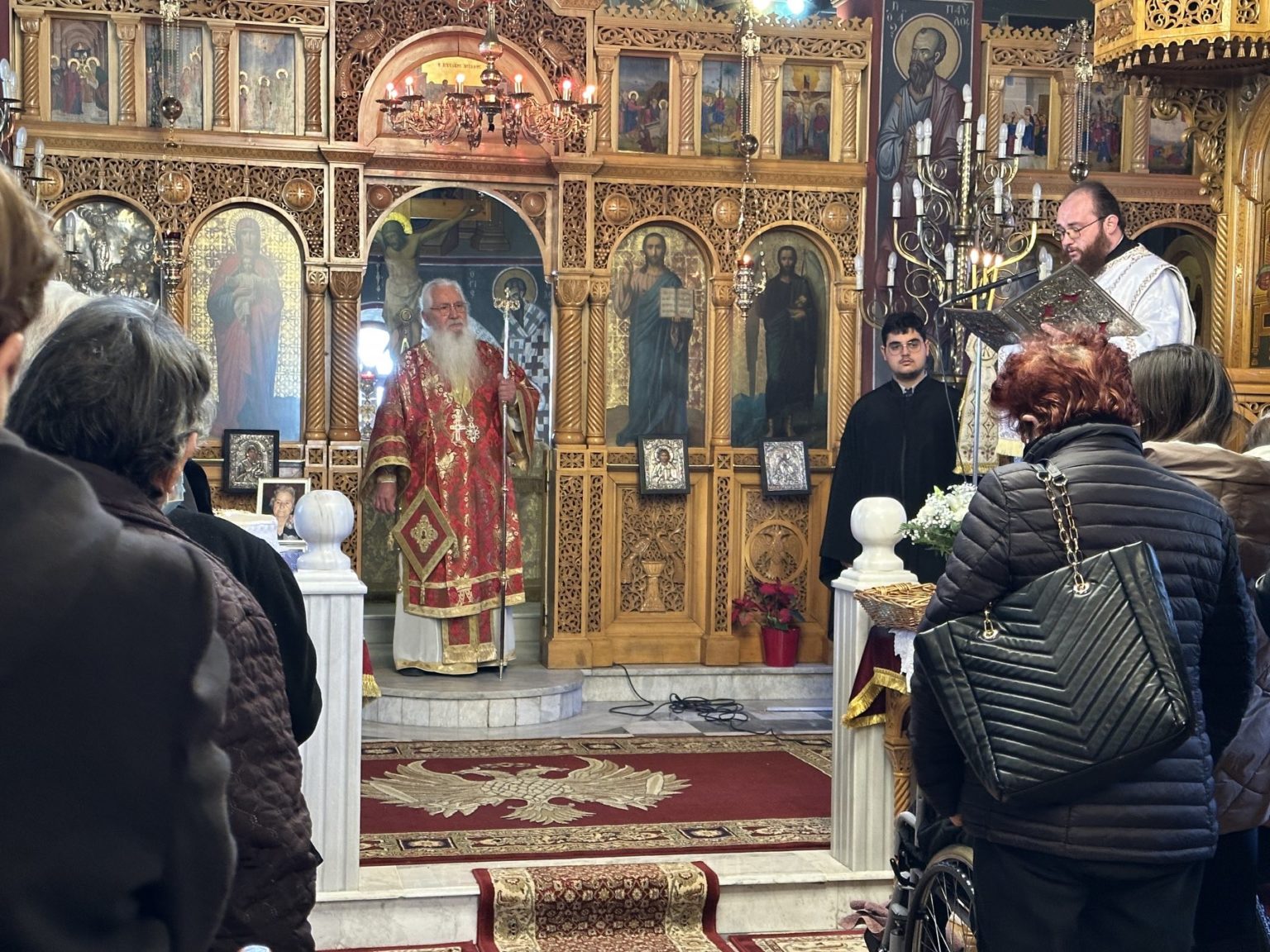Κυριακή της Απόκρεω και εορτή της Αγίας Φιλοθέης στην Ιερά Μητρόπολη ...