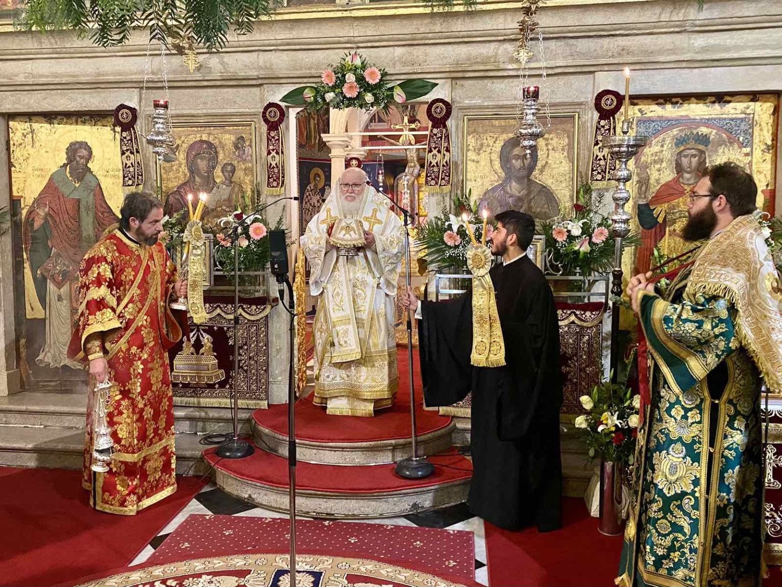 Η Κέρκυρα εόρτασε για την συμπολιούχο Αγία Θεοδώρα - Ορθοδοξία News Agency