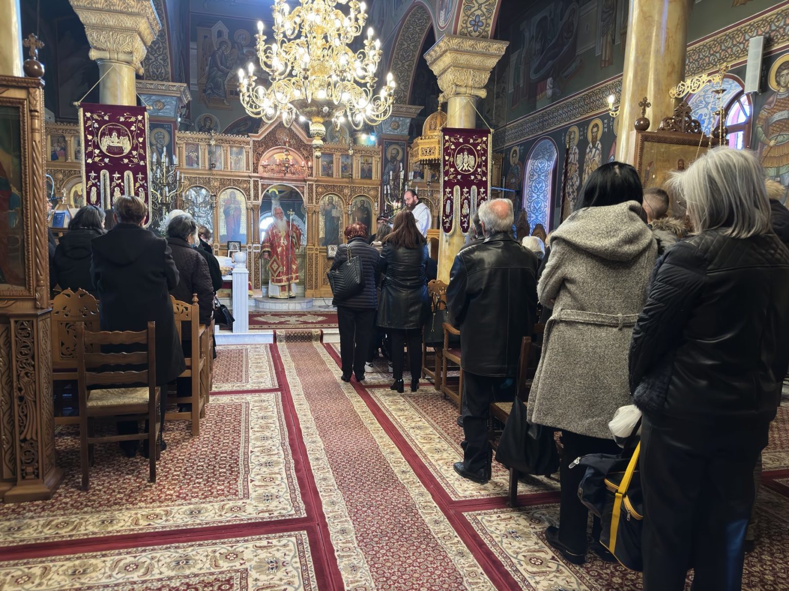 Κυριακή της Απόκρεω και εορτή της Αγίας Φιλοθέης στην Ιερά Μητρόπολη ...