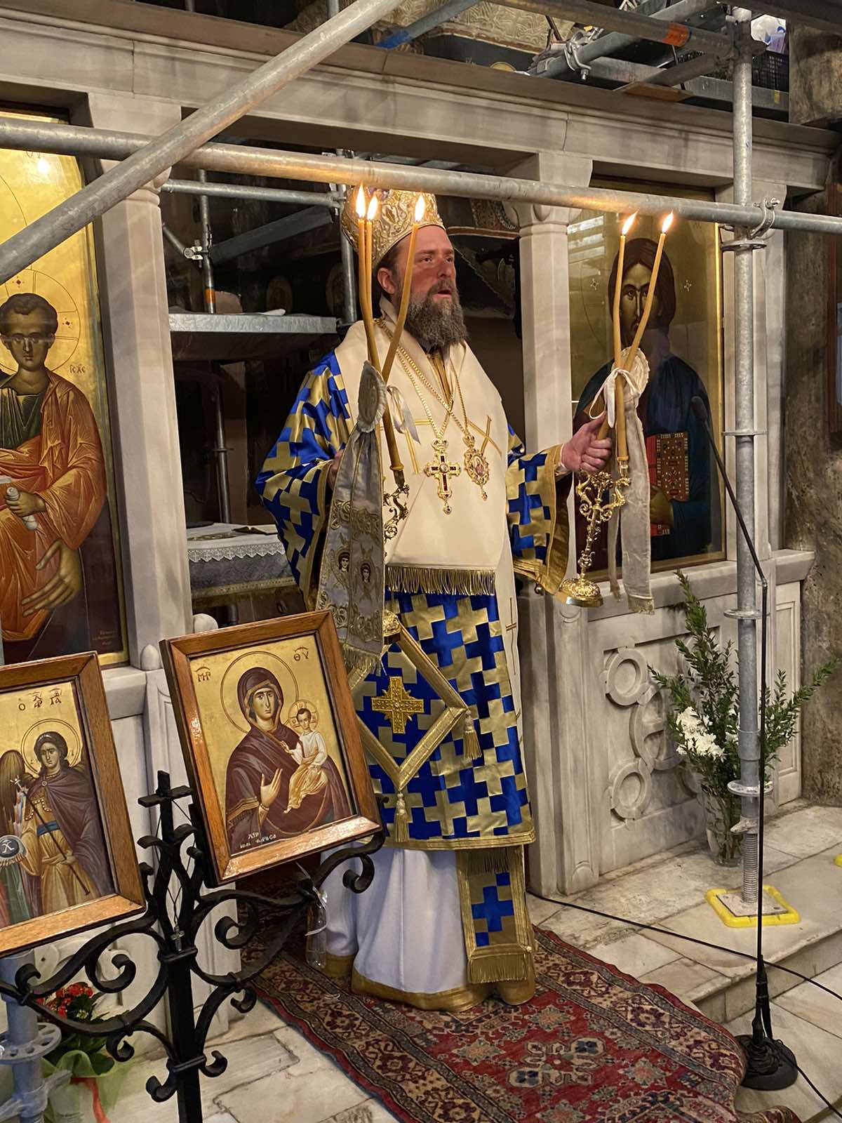 Λιτός εορτασμός του Αγίου Φωτίου, Προστάτη της Ιεράς Συνόδου της ...