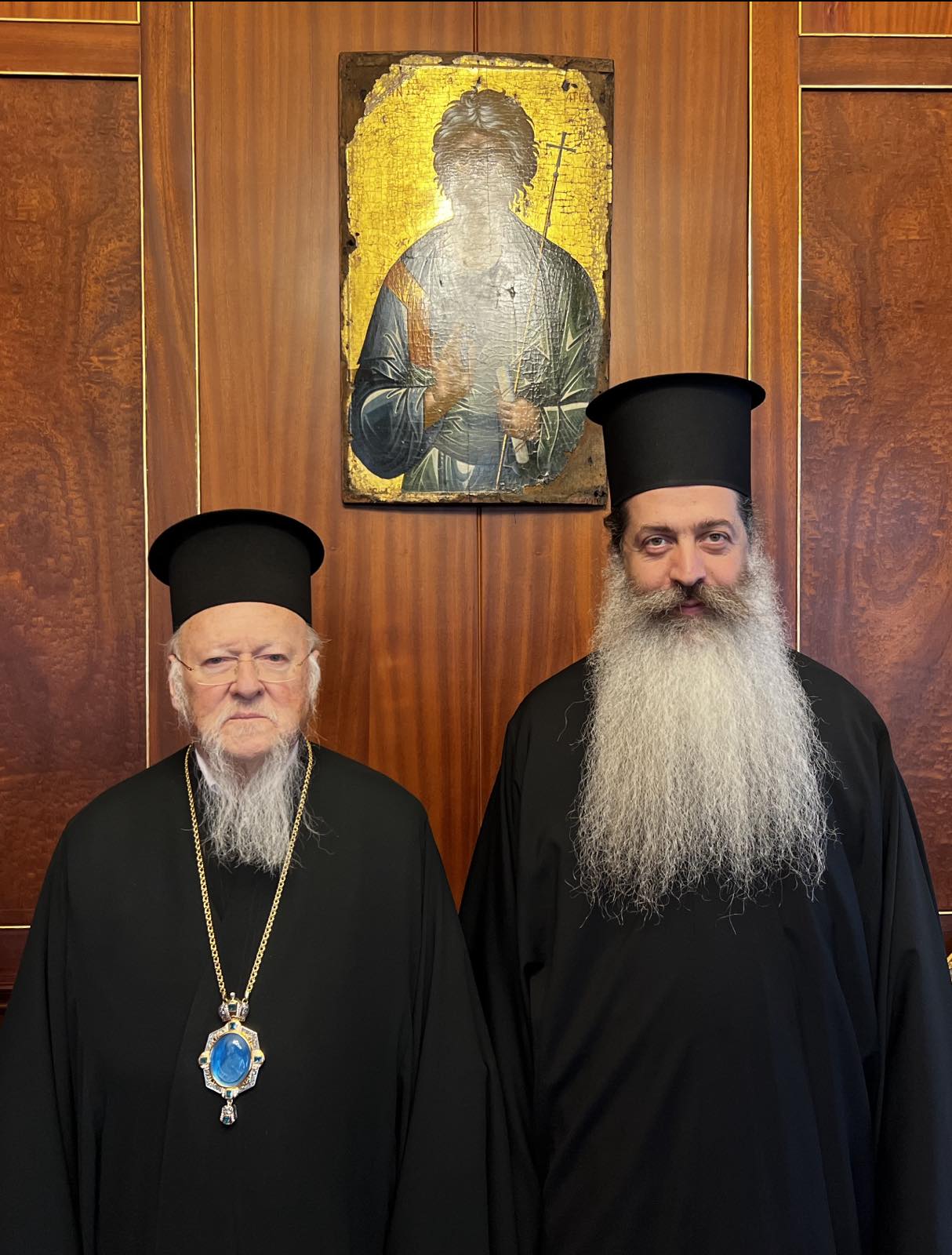 Ο Οικουμενικός Πατριάρχης Βαρθολομαίος στις 25 Ιουνίου στην Ι. Μ ...