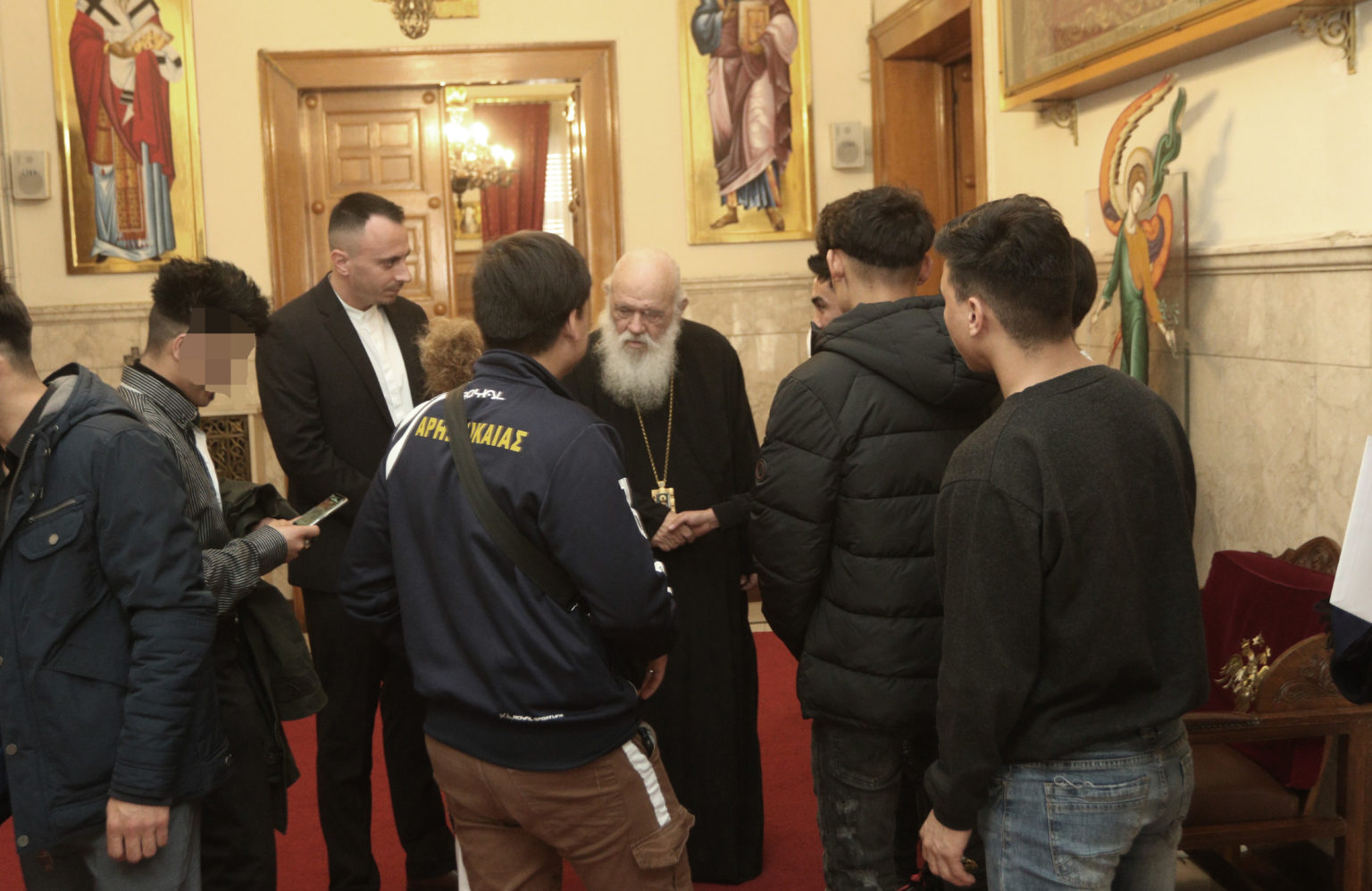 Ο Αρχιεπίσκοπος Αθηνών υποδέχθηκε αντιπροσωπεία από την «Συνύπαρξις ...