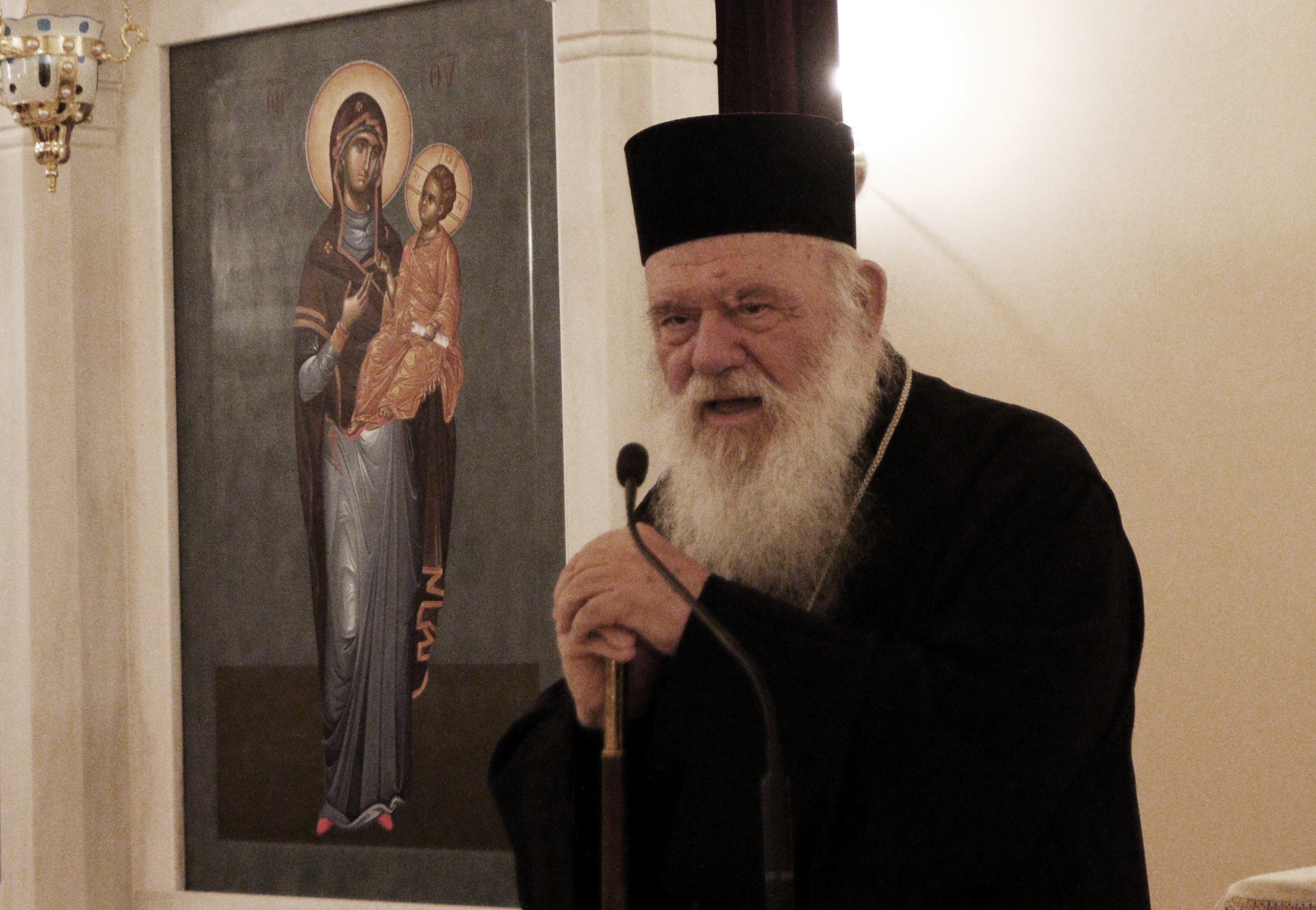 Υγεία και Αγάπη ευχήθηκε ο Αρχιεπίσκοπος Ιερώνυμος κατά τους Γ ...