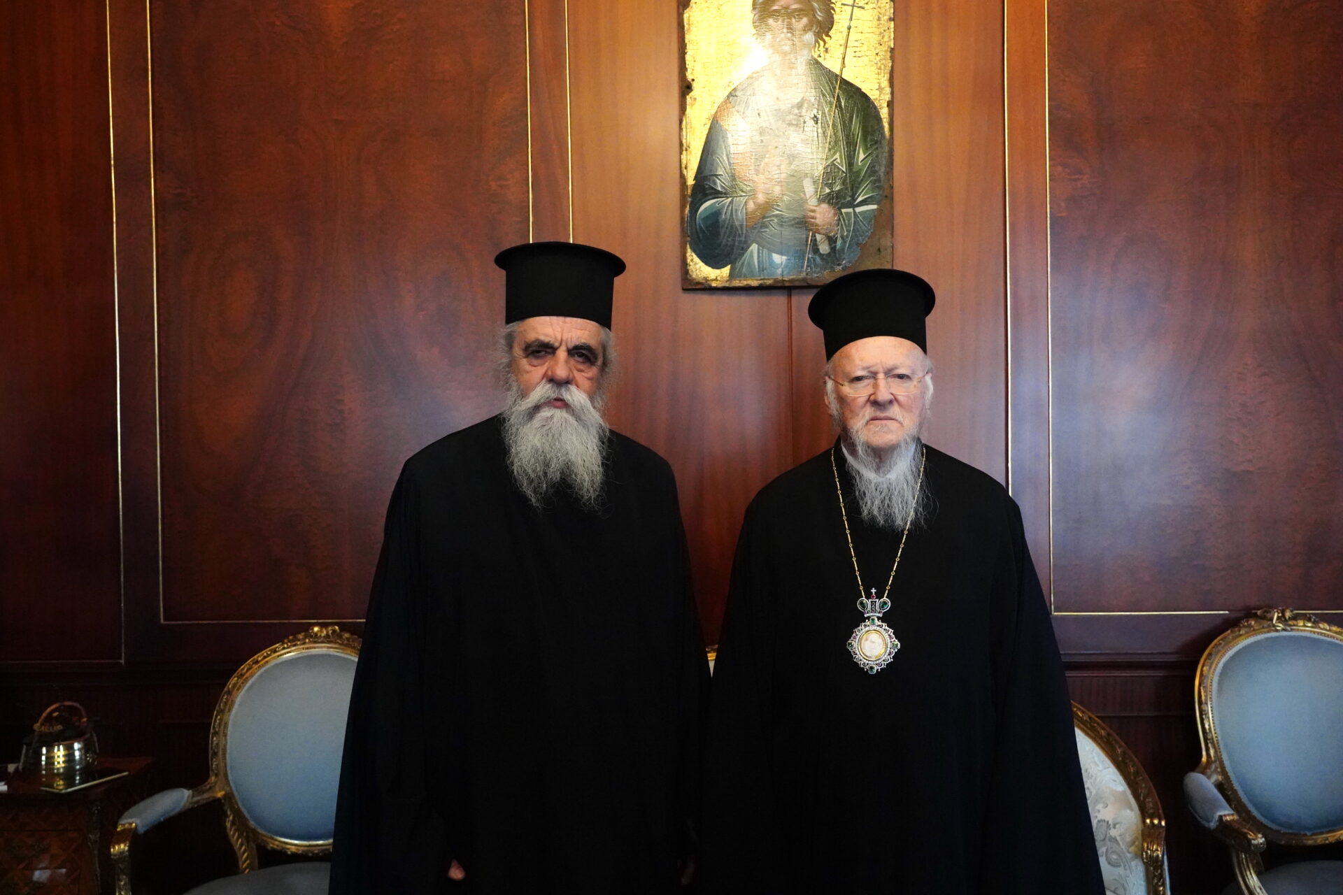 Στο Οικουμενικό Πατριαρχείο ο νέος Μητροπολίτης Ηλείας - Ορθοδοξία News ...