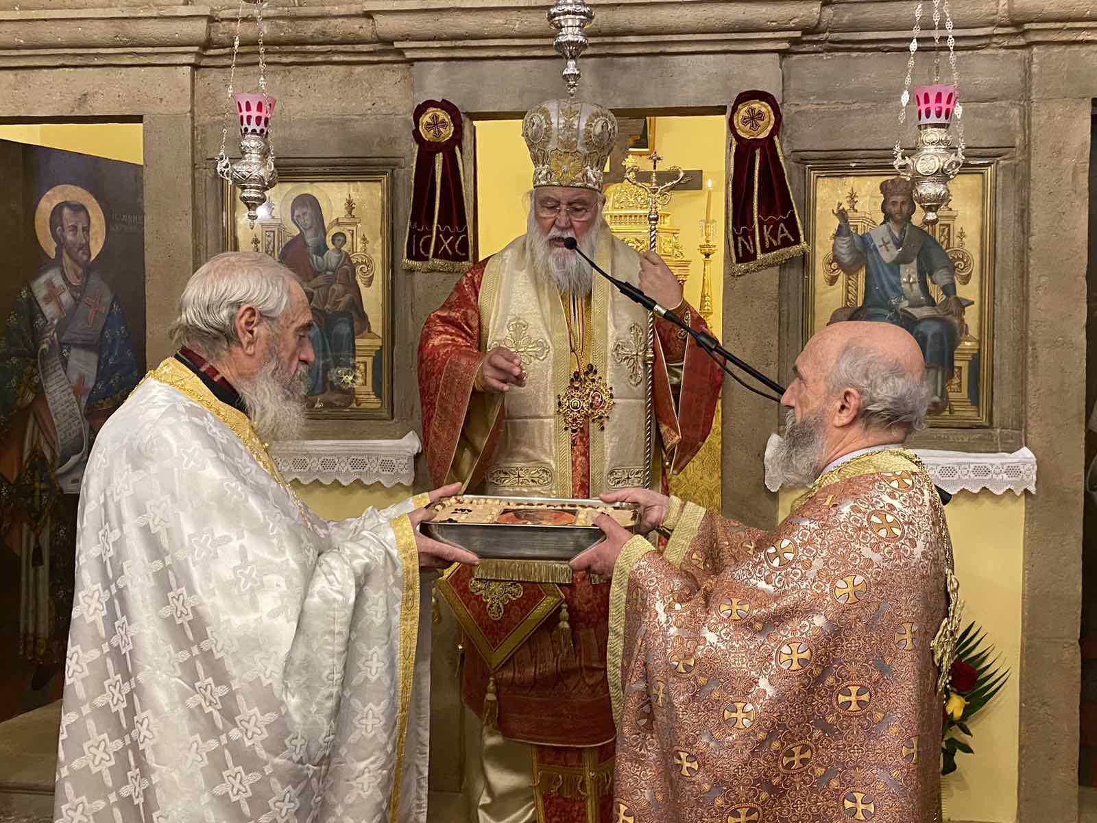 Η Ανάμνησις του δια κολλύβων θαύματος του Αγίου Θεοδώρου Τήρωνος στην ...