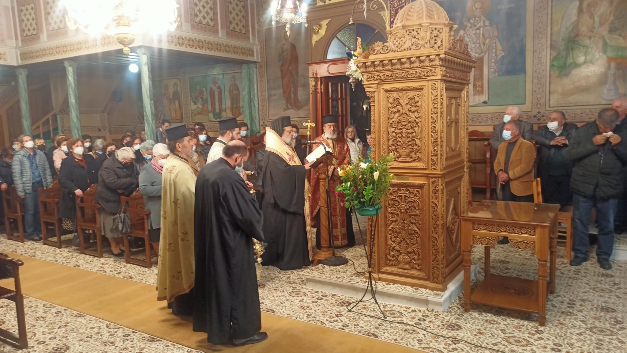 Η Β' Στάση των Χαιρετισμών στην Παναγία Ελεήστρια στην Κορώνη ...