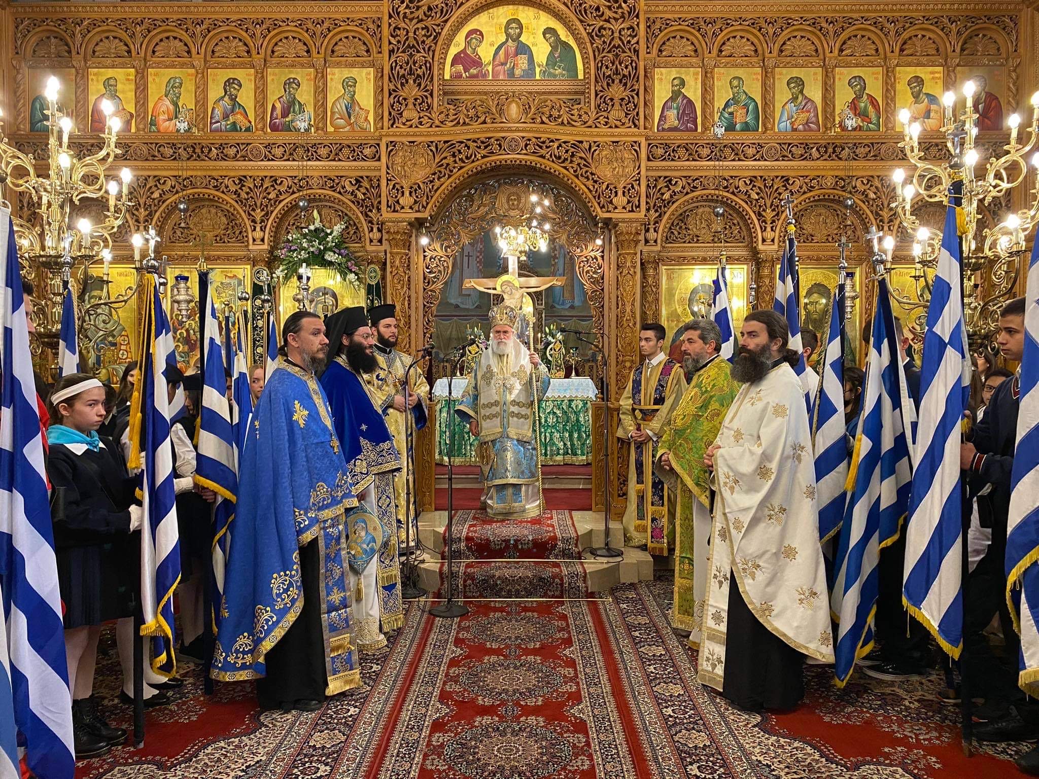 Ο εορτασμός της διπλής εορτής της 25ης Μαρτίου στην Μητρόπολη Ξάνθης ...