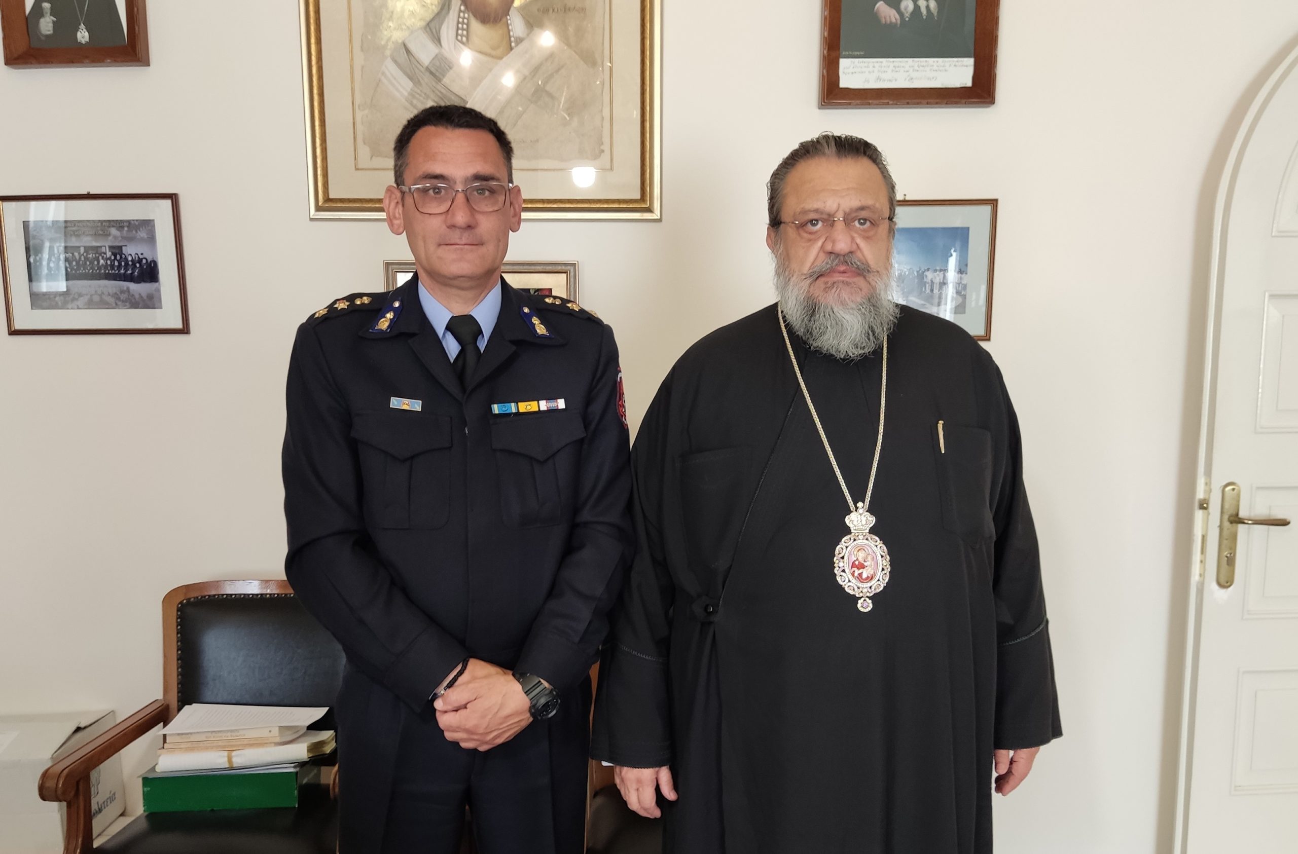 Στον Μητροπολίτη Μεσσηνίας ο νέος Διοικητής Π.Υ. Καλαμάτας - Ορθοδοξία ...