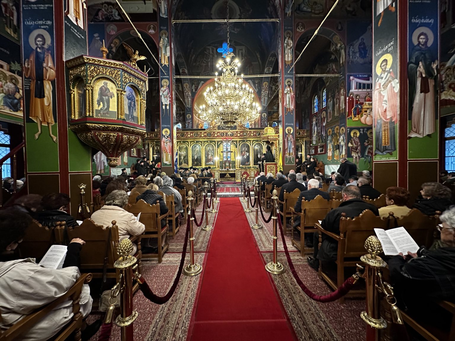 Ε’ Κατανυκτικός Εσπερινός στην Καλαμαριά και ομιλία του Επισκόπου Ωρεών ...