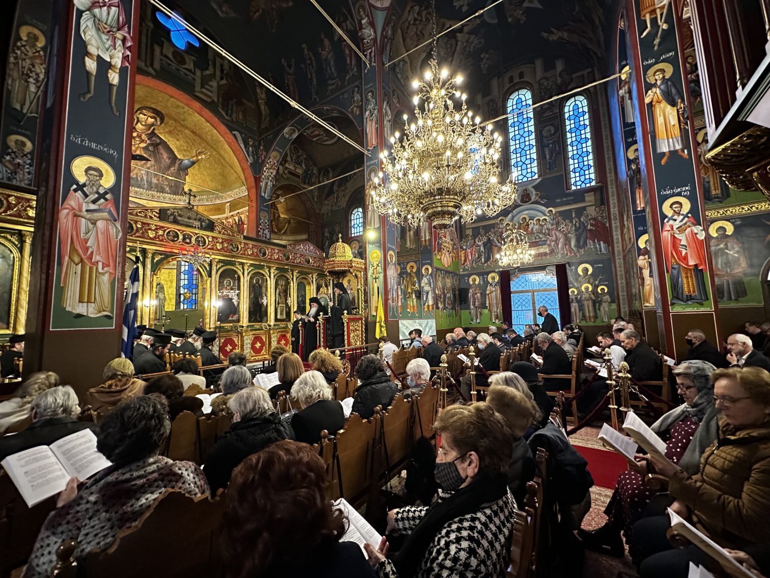 Ε’ Κατανυκτικός Εσπερινός στην Καλαμαριά και ομιλία του Επισκόπου Ωρεών ...