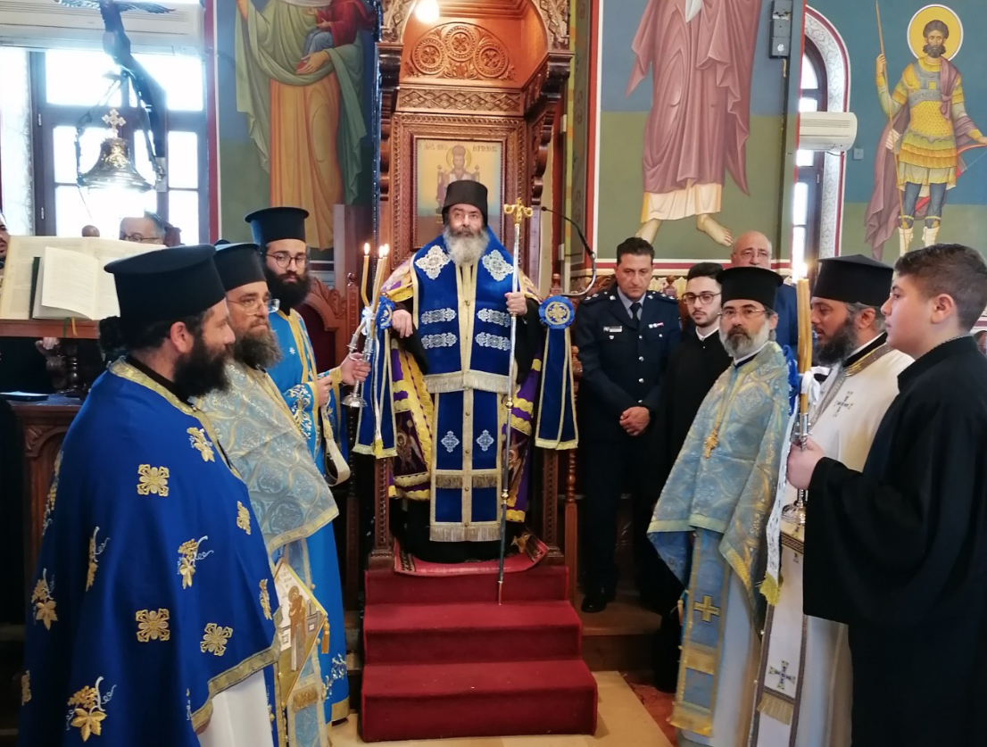Ο Επίσκοπος Αμαθούντος στη Λόφου και στα Κάτω Πολεμίδια για την διπλή ...