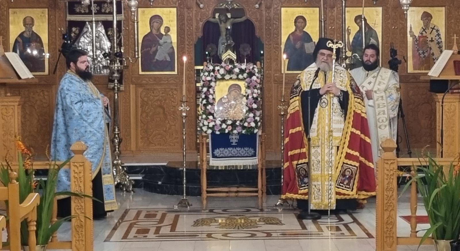 Η Γ’ στάση των Χαιρετισμών στον Ι. Ν. Αγίου Ιωάννου Χρυσοστόμου Πάνω ...