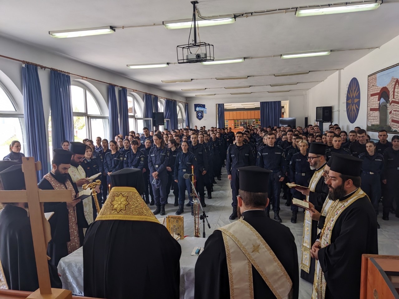 Ευχέλαιο στη Σχολή Δοκίμων Αστυφυλάκων Διδυμοτείχου - Ορθοδοξία News Agency
