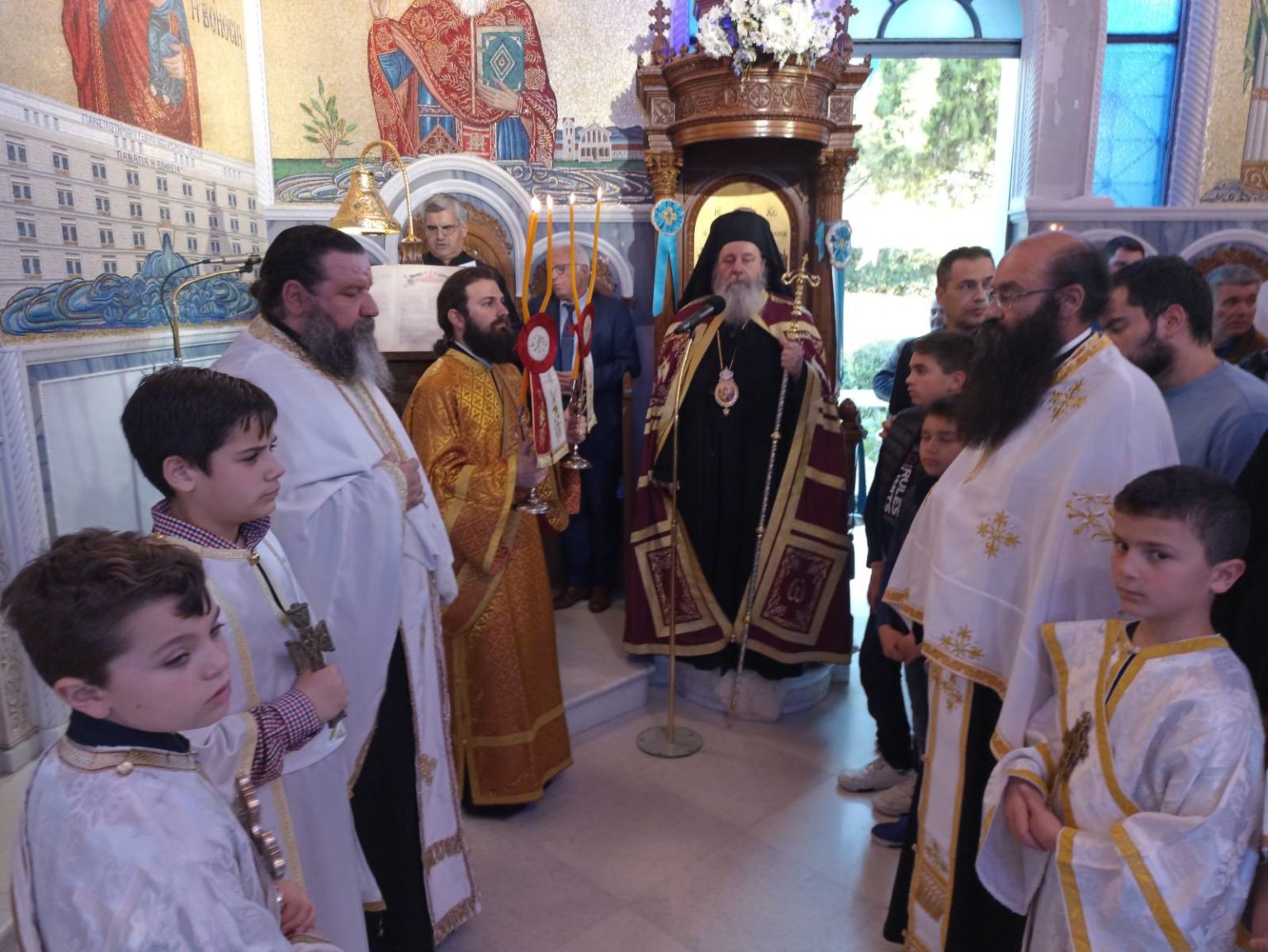 Η εορτή της Παναγίας Βοηθείας στην Πάτρα - Ορθοδοξία News Agency