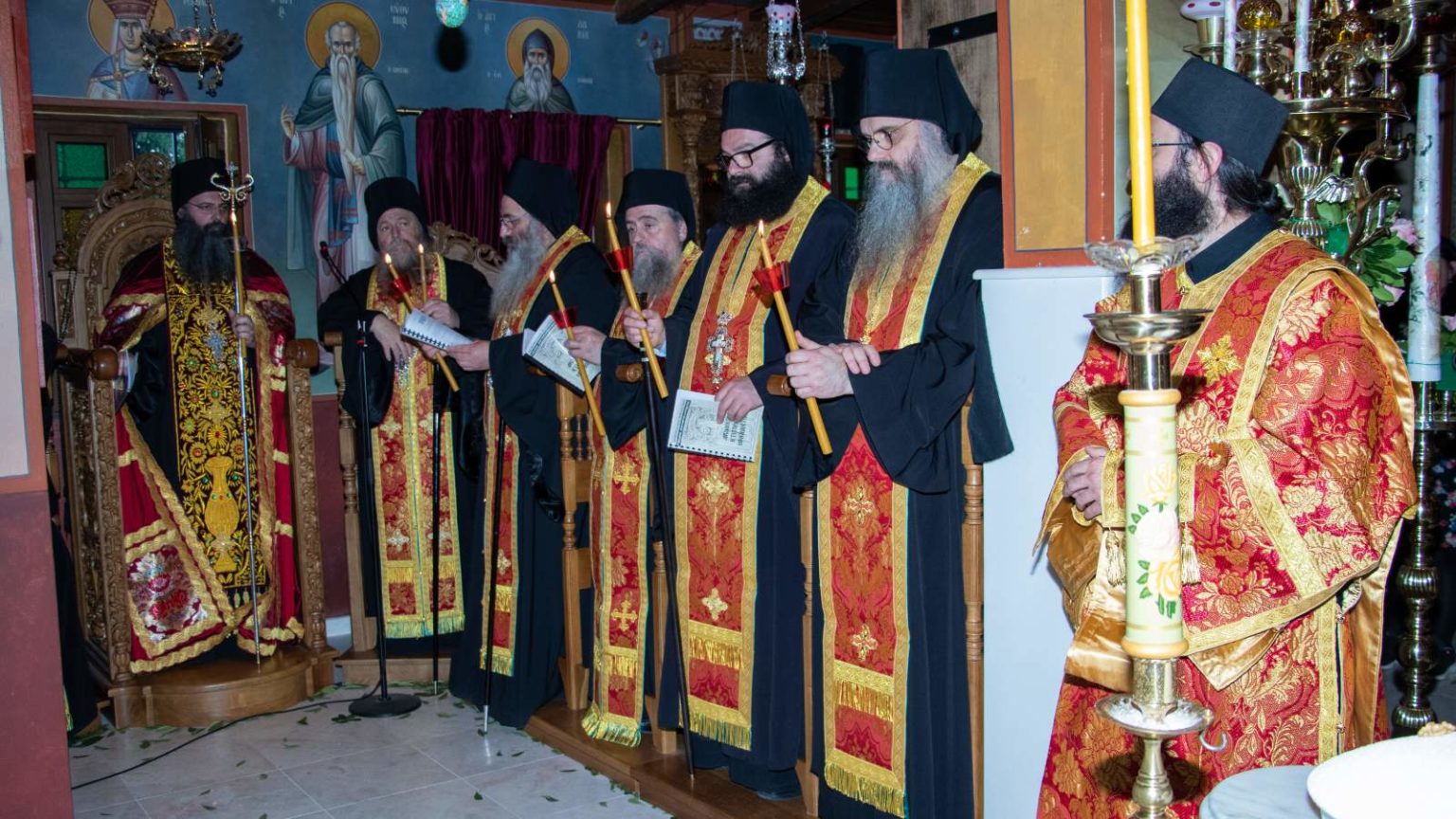 Ο Άη Γιώργης και η Παναγία Πορταΐτισσα εορτάσθηκαν στην Ι.Μ. Αγίου ...