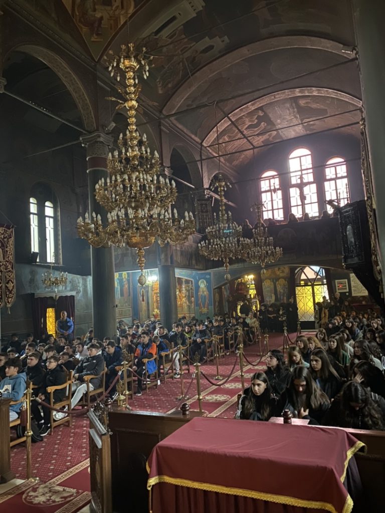 Ο Γρεβενών Δαβίδ μίλησε σε μαθητές "για το μυστικό της παρουσίας μας σε ...