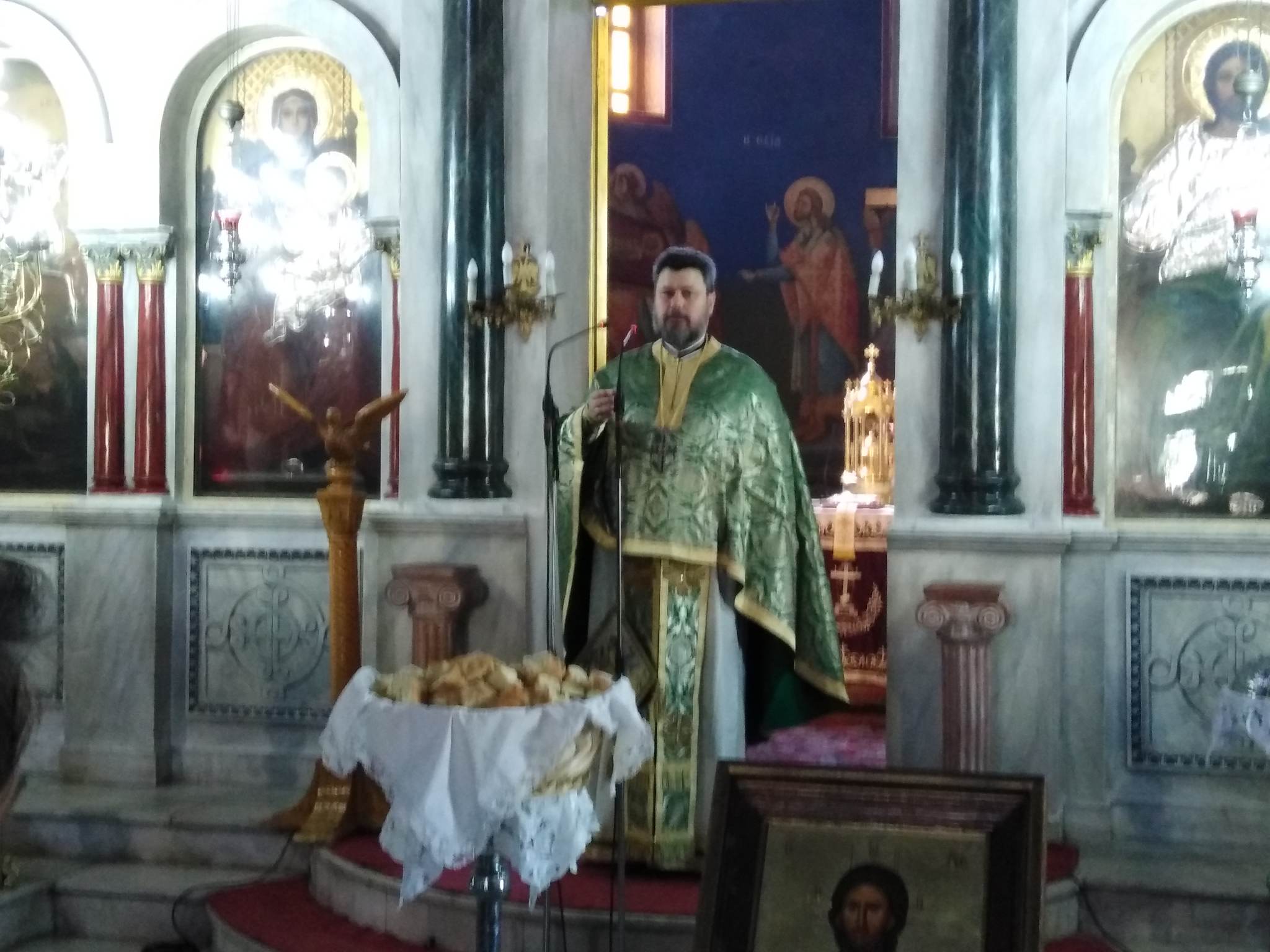 Κατανυκτικός ύμνος για την Αγία Κυριακή των Βαΐων, στον Άγιο Γεώργιο ...
