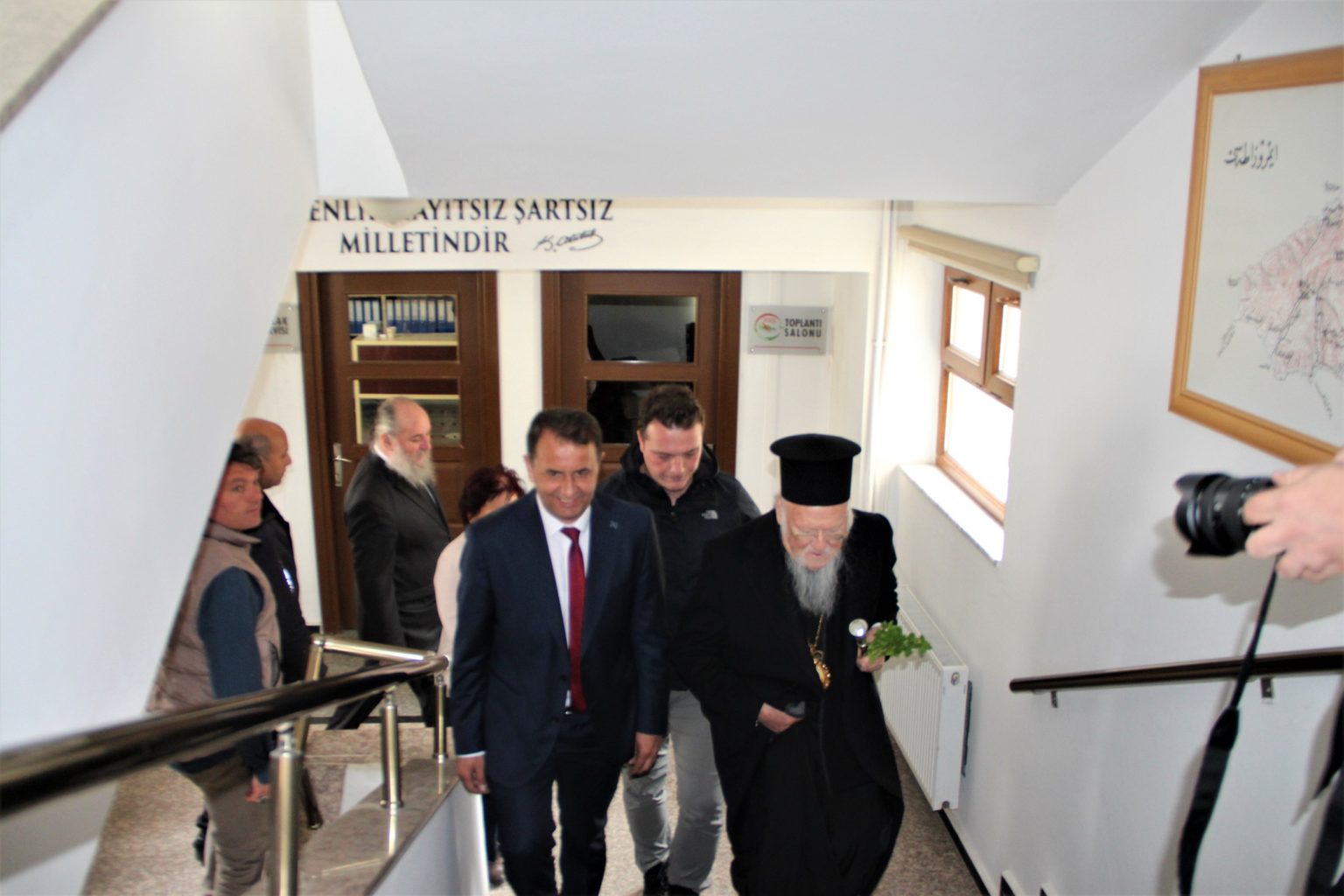 Συναντήσεις Οικουμενικού Πατριάρχη με τοπικούς αξιωματούχους στην Ίμβρο ...