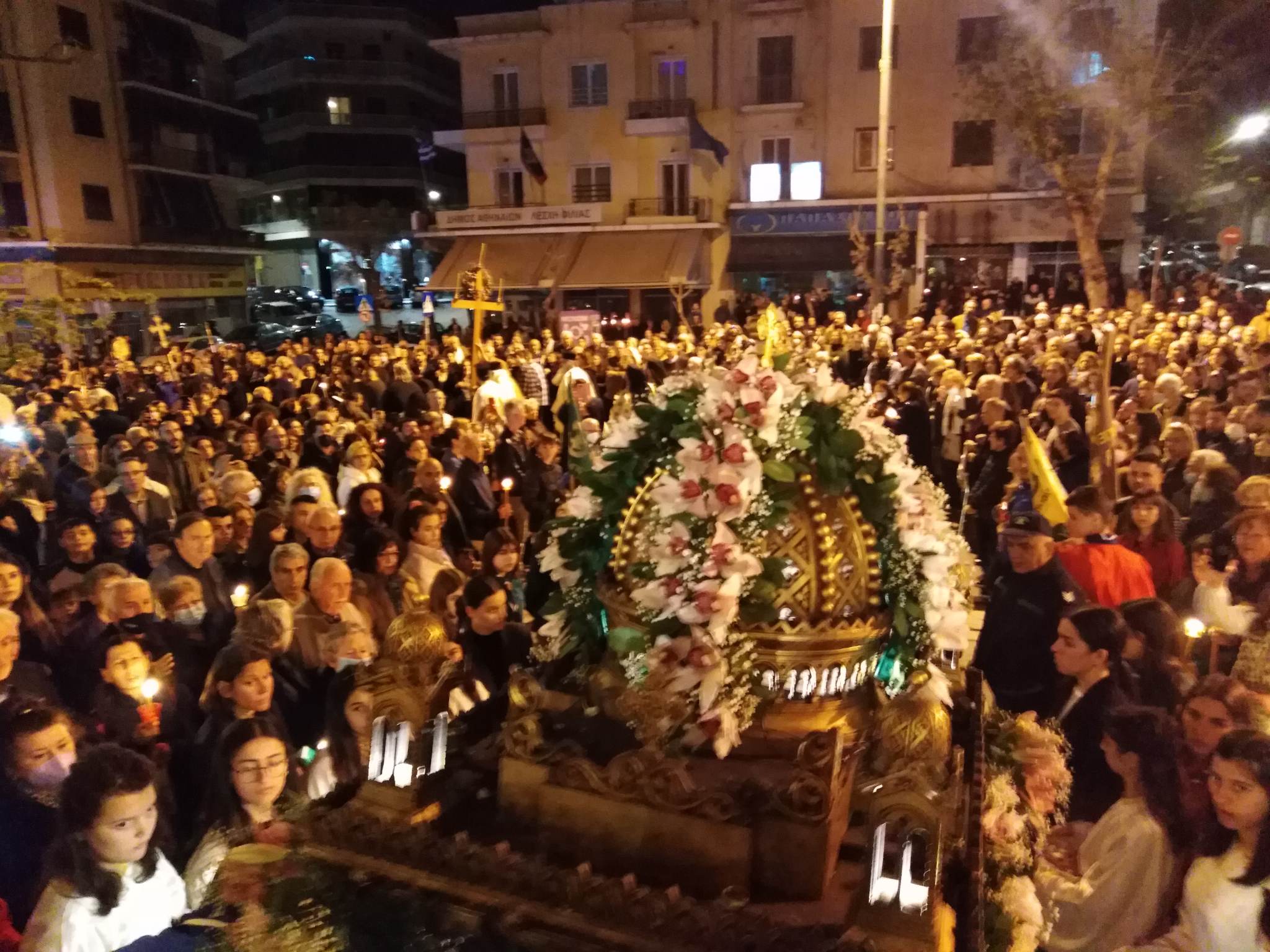 Επιτάφιος Θρήνος, την Μεγάλη Παρασκευή, στον Άγιο Δημήτριο Αμπελοκήπων ...