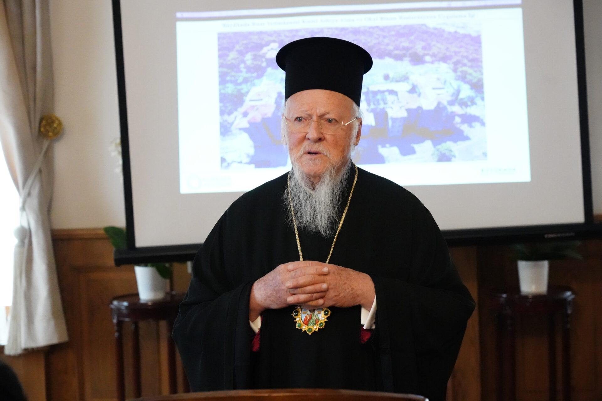 Ο Οικουμενικός Πατριάρχης ενημερώθηκε για την έναρξη των εργασιών στο ...