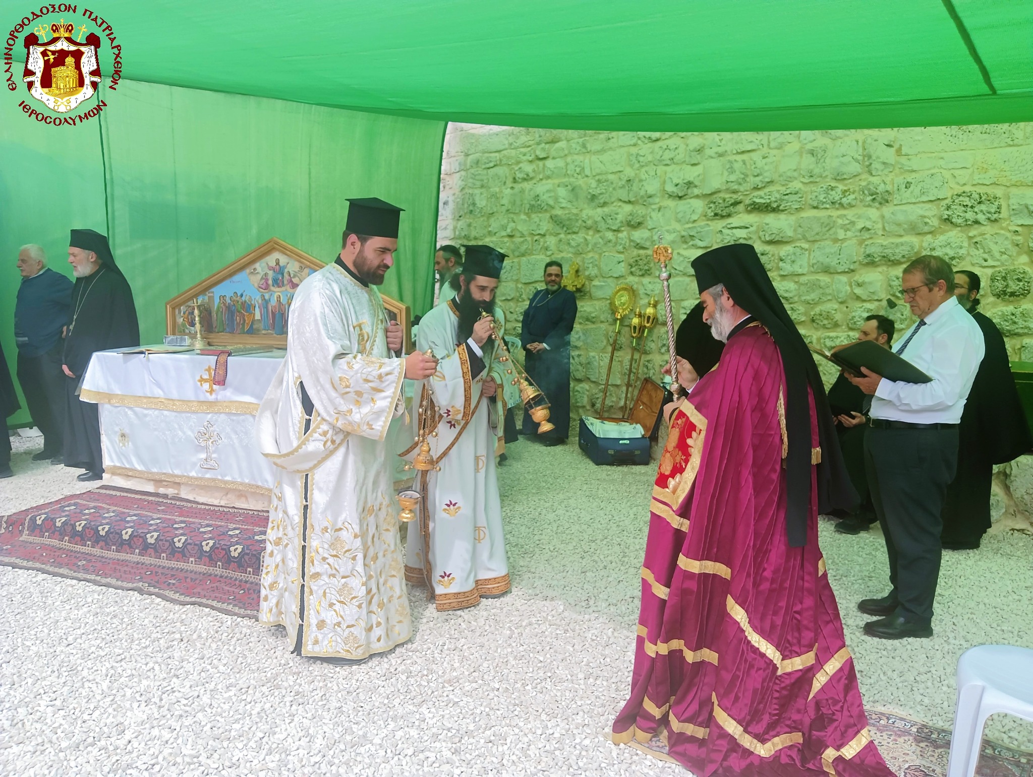 Ο Εσπερινός της Αναλήψεως στο ομώνυμο προσκύνημα στα Ιεροσόλυμα ...