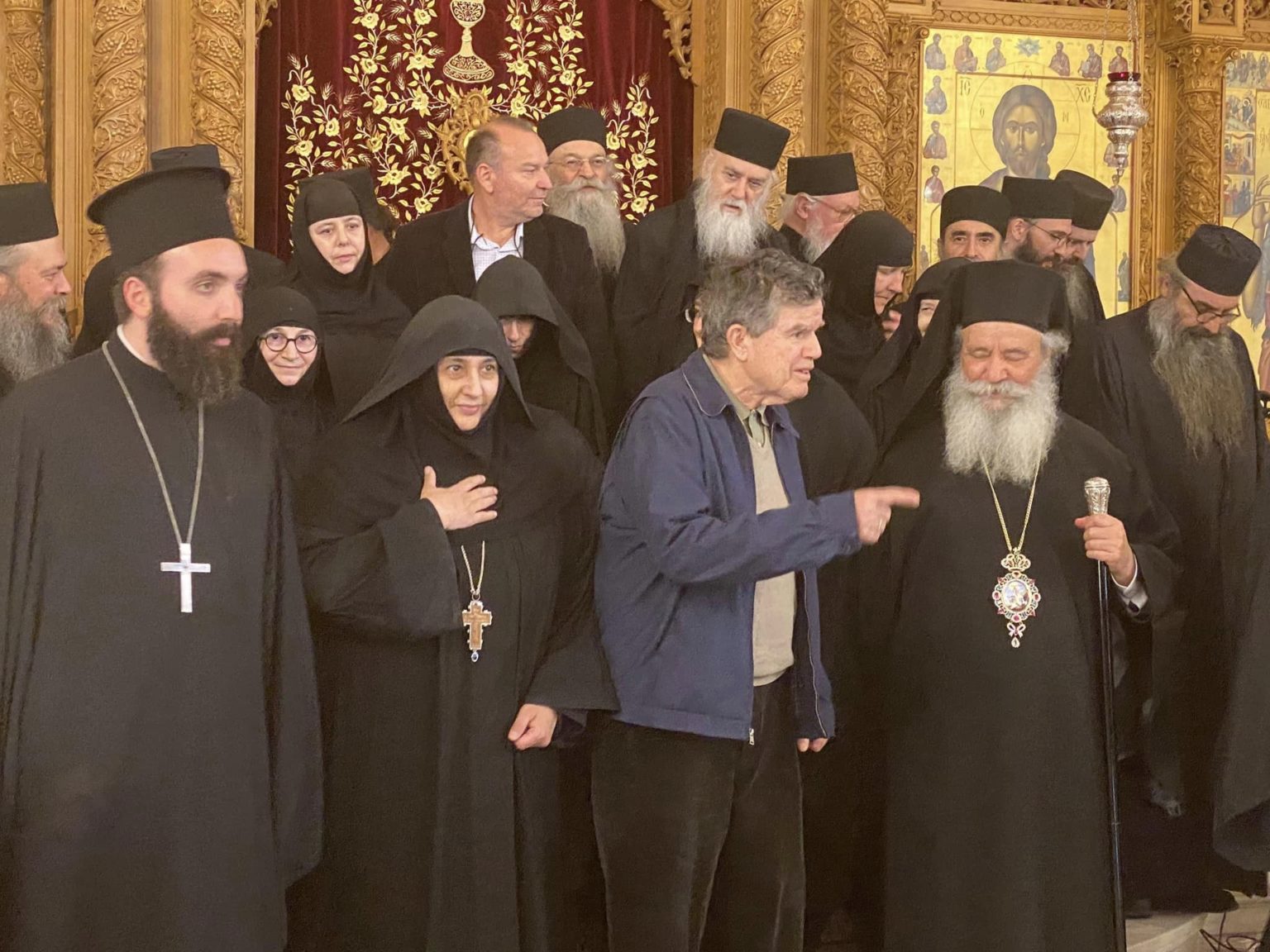 Στην Ιερά Μονή Αγίου Νεκταρίου Αιγίνης η Ιερά Επιστασία του Αγίου Όρους ...
