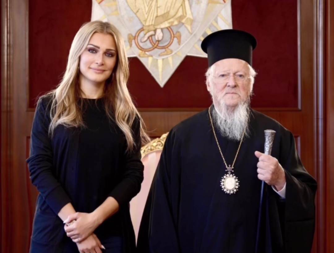 Η Νατάσα Θεοδωρίδου επισκέφθηκε το Οικουμενικό Πατριαρχείο - Ορθοδοξία ...