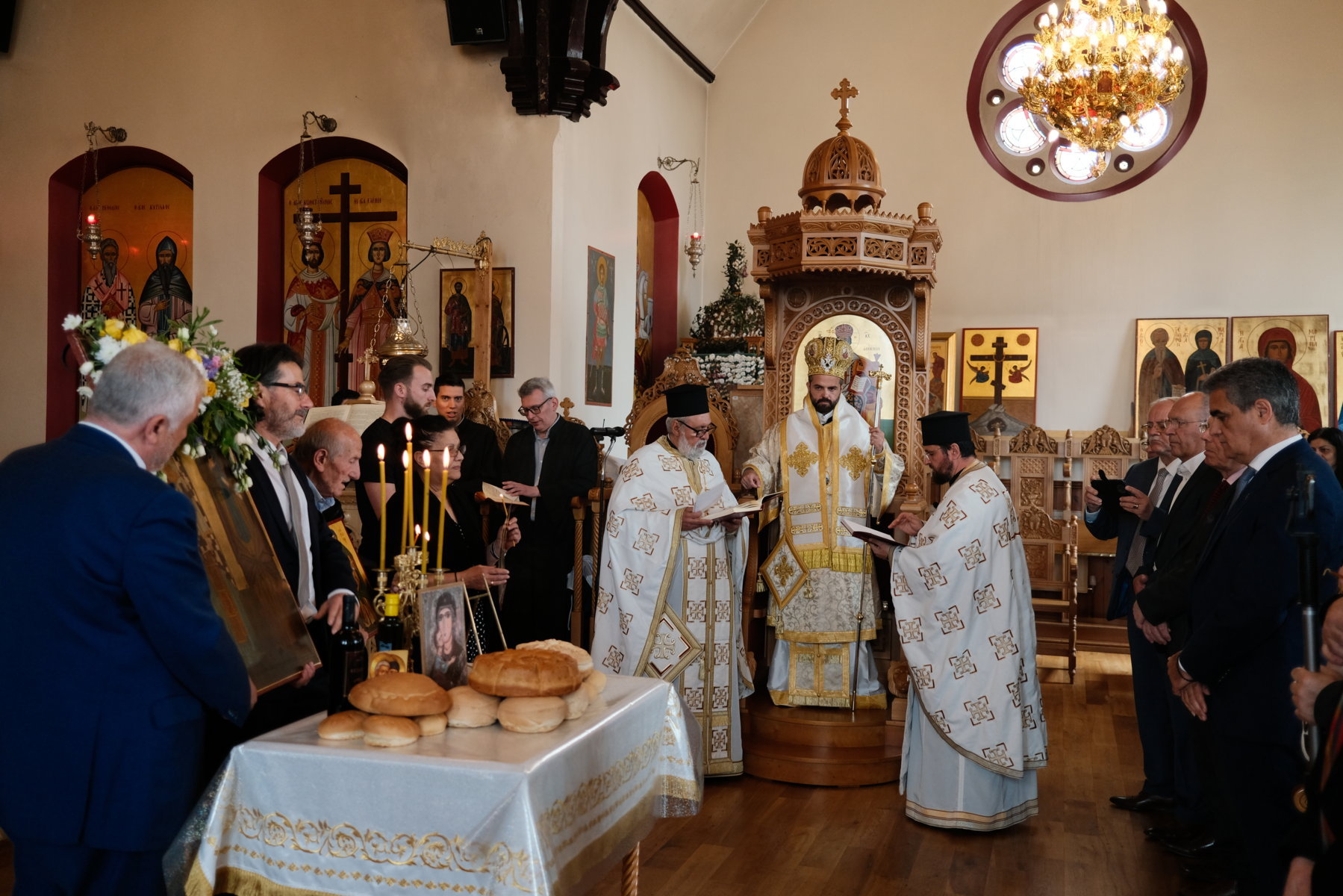 H εορτή των Αγίων Κυρίλλου και Μεθοδίου στον ομώνυμο Ιερό Ναό του ...