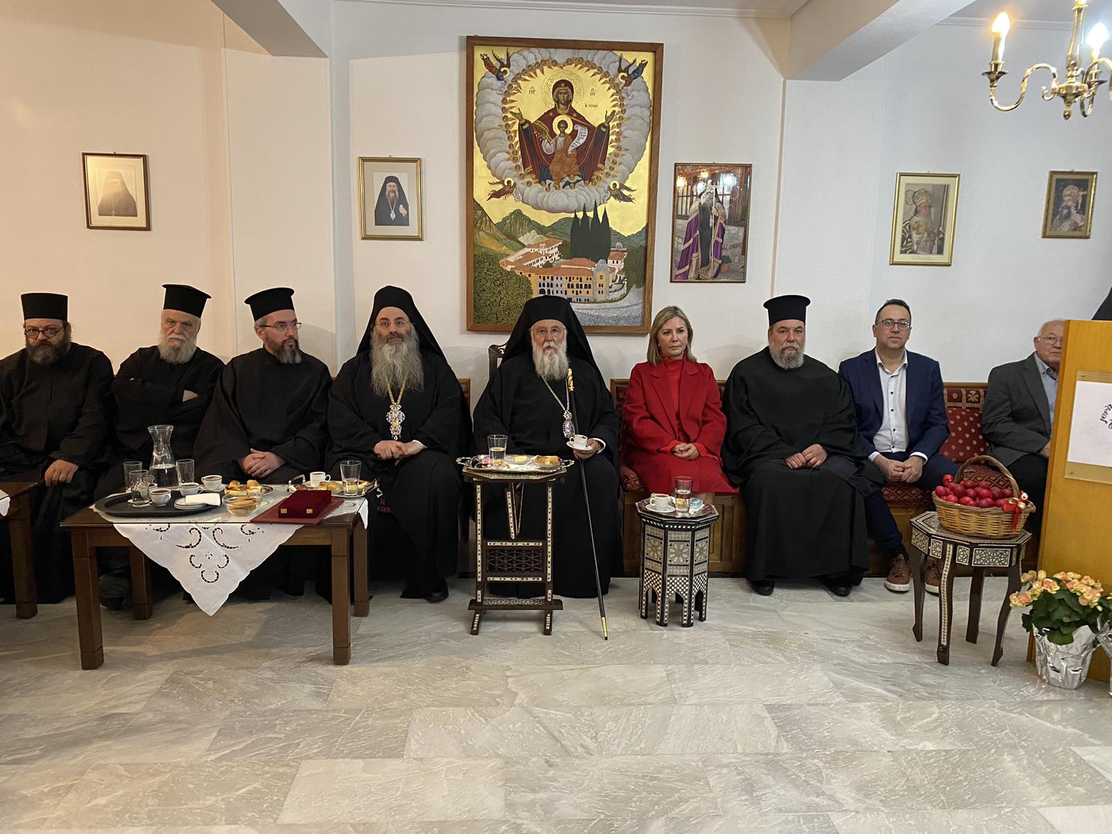 Ο Μητροπολίτης Κερκύρας στη Μονή της Μετανοίας του για τα 50 έτη ...