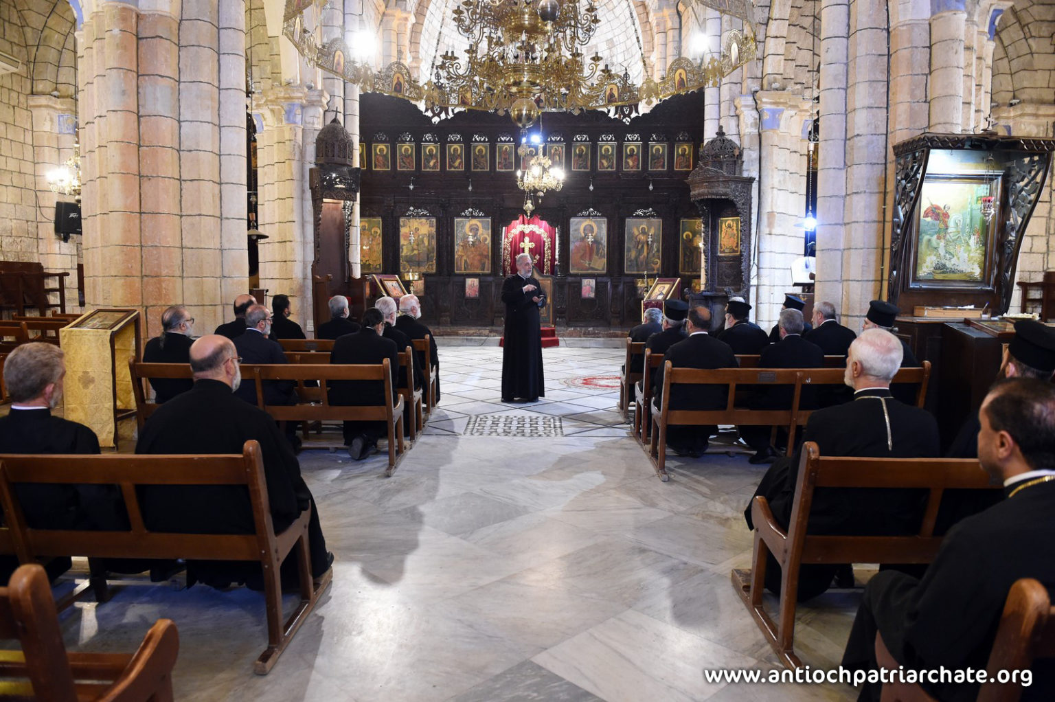 Ο Πατριάρχης Αντιοχείας στη δεύτερη ημέρα Σύναξης των κληρικών της ...