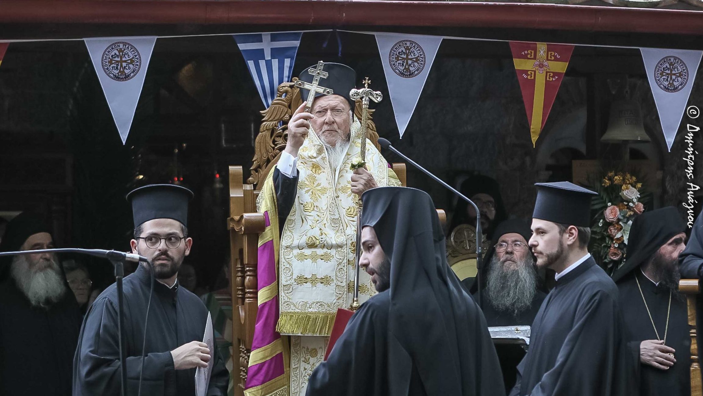 Ι.Μ Αγάθωνος: Λύγισε ο Οικουμενικός Πατριάρχης μιλώντας για το θρήνο ...