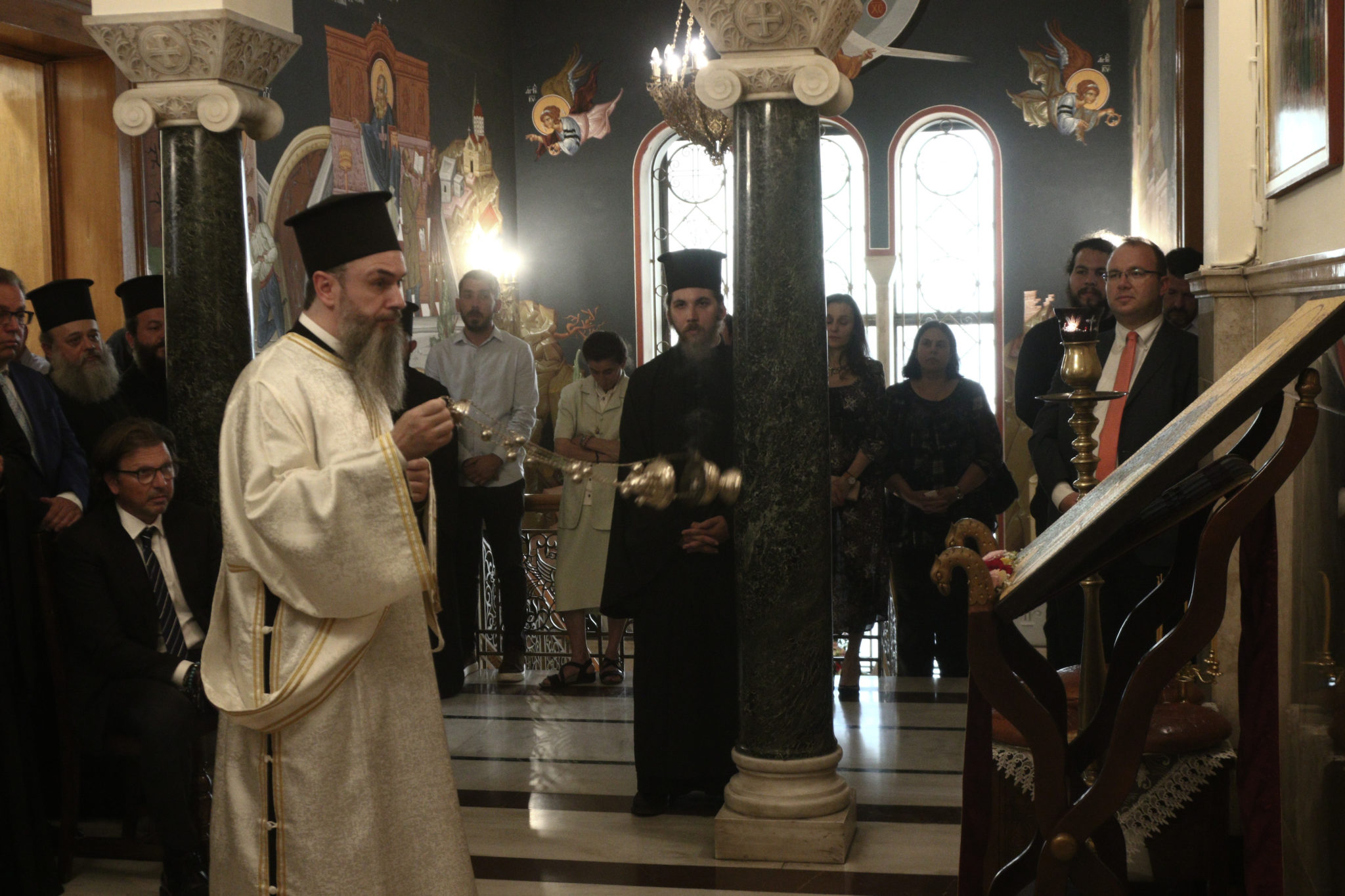 Εσπερινός Οσίου Ιερωνύμου και ονομαστήρια Αρχιεπισκόπου Αθηνών και ...