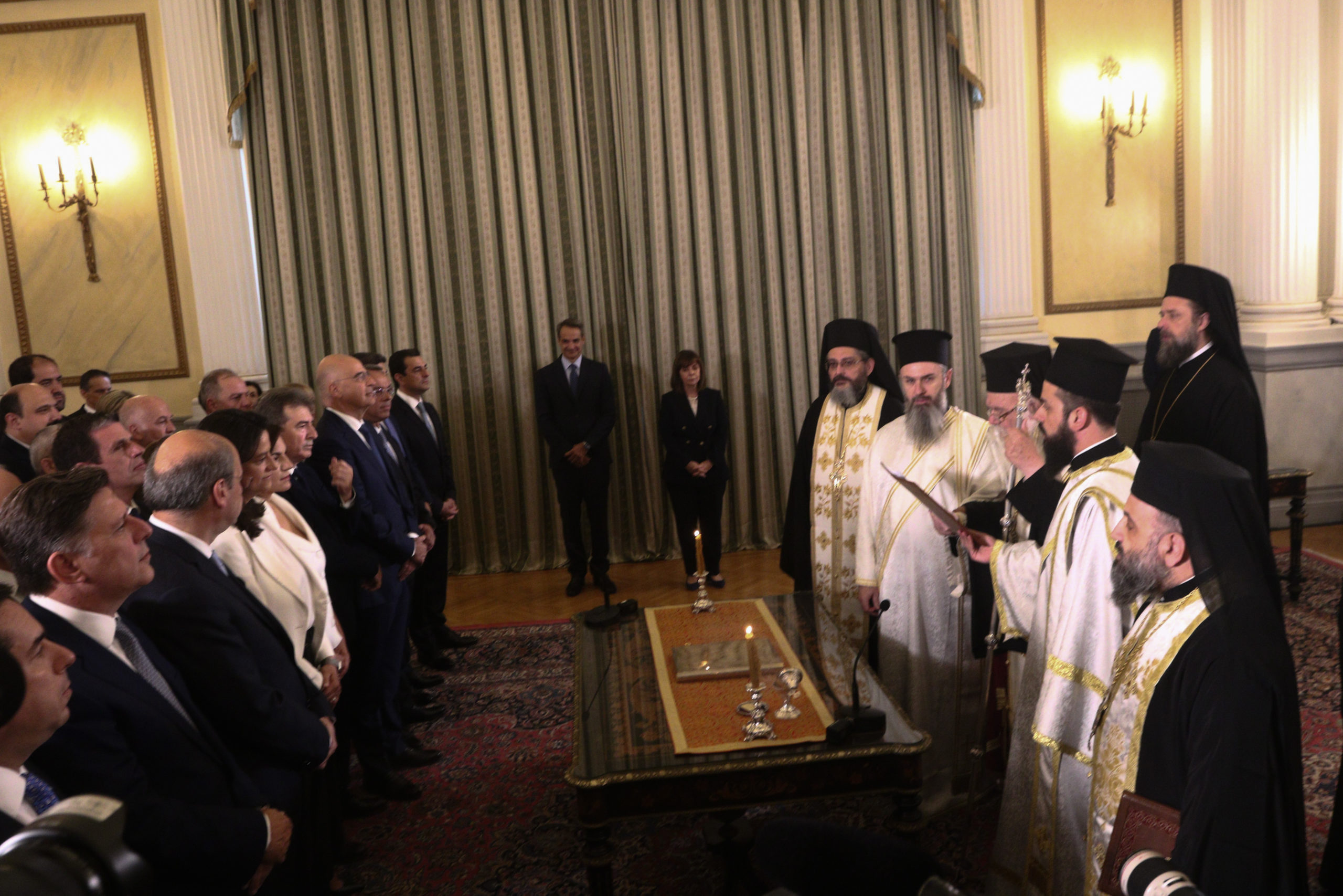 Η ορκωμοσία της νέας Κυβέρνησης στο Προεδρικό Μέγαρο - "Καλό δρόμο με ...