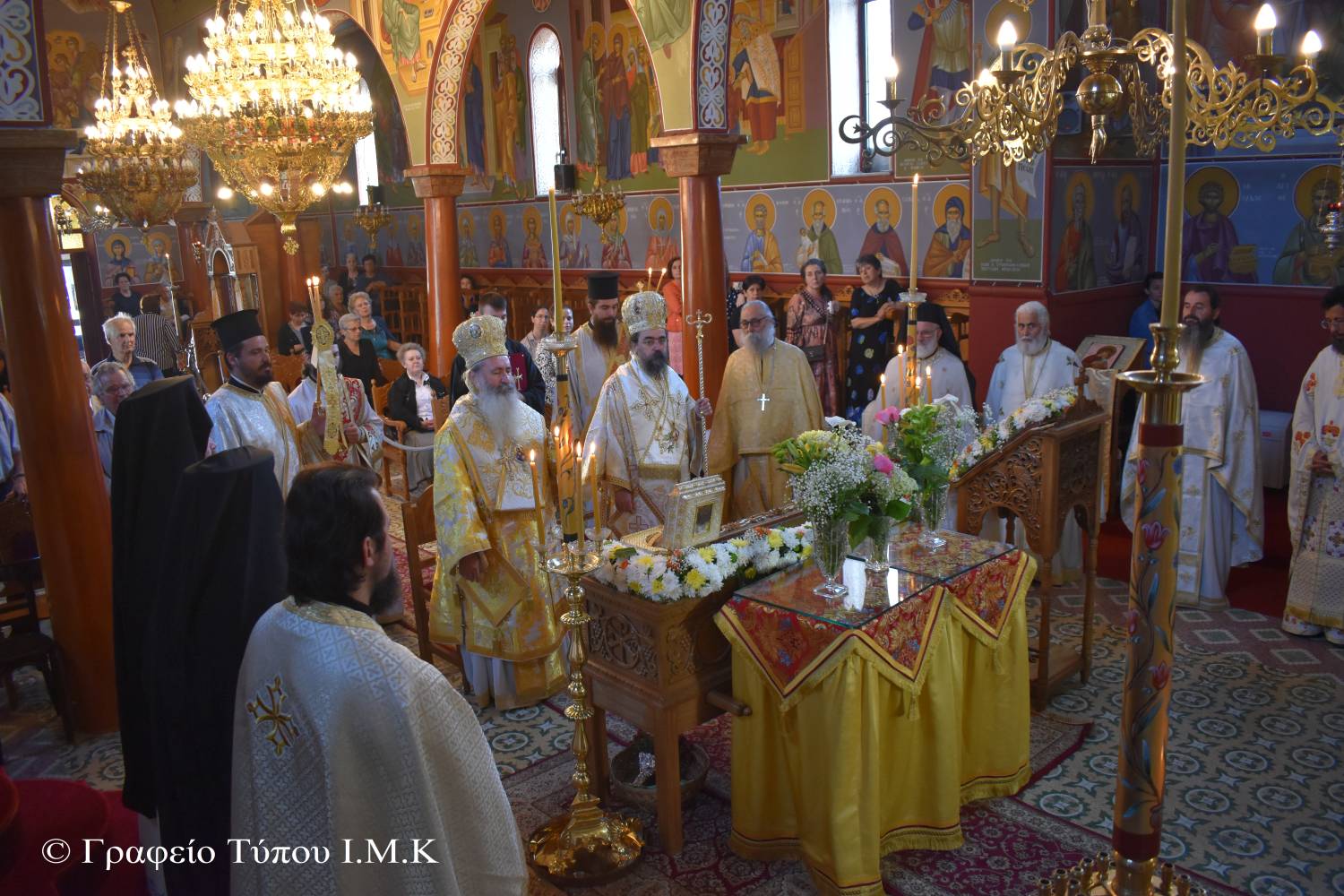 Εορτή του Αγίου Ιερομάρτυρος Βασιλείου του εν Χιλιοδένδρω στον τόπο του ...