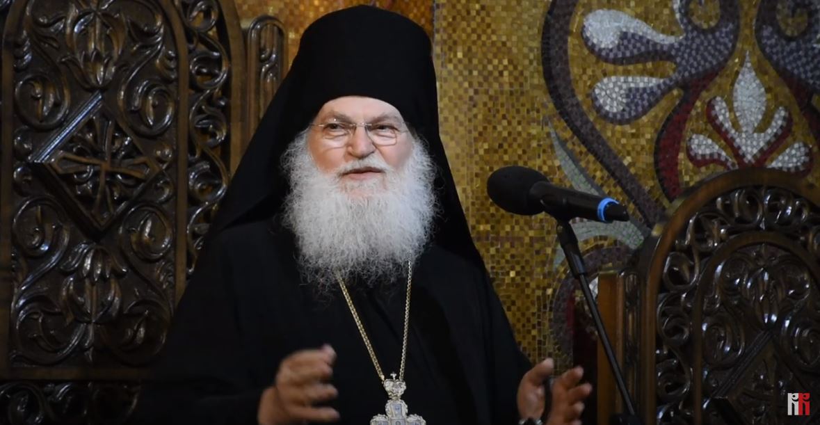 Ρουμανία: Η ομιλία του Γέροντα Εφραίμ του Βατοπαιδινού στον Καθεδρικό ...