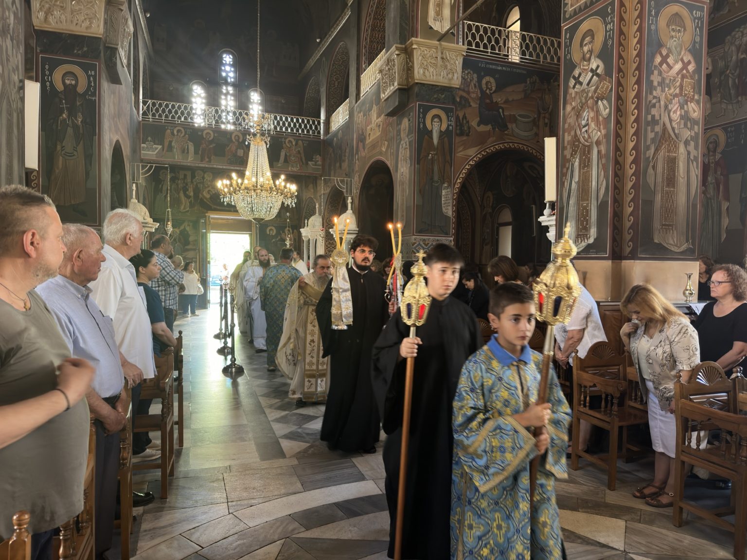 Ευχαριστήρια Θεία Λειτουργία για την 15η Επέτειο Χειροτονίας του ...