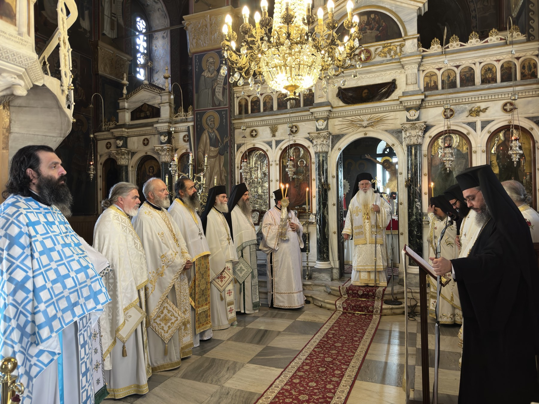 Ευχαριστήρια Θεία Λειτουργία για την 15η Επέτειο Χειροτονίας του ...