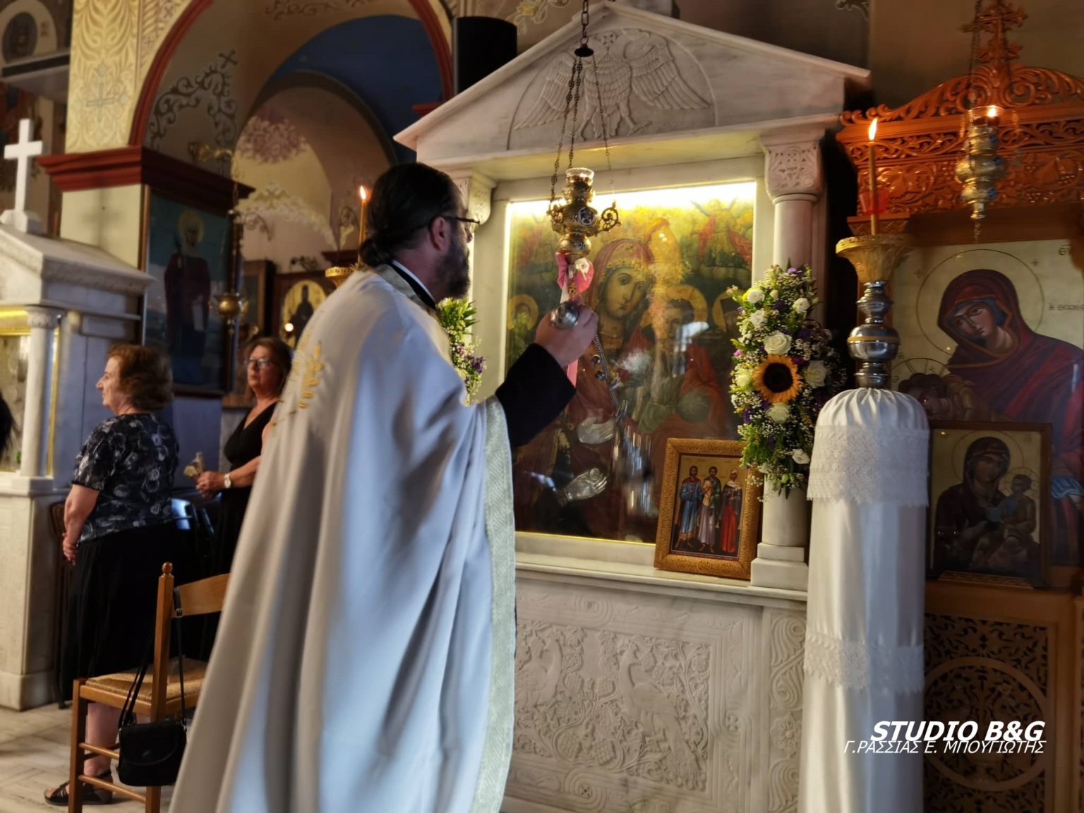 Η Μικρασιατική Νέα Κίος στην Αργολίδα γιορτάζει την Παναγία "Τριχερούσα ...