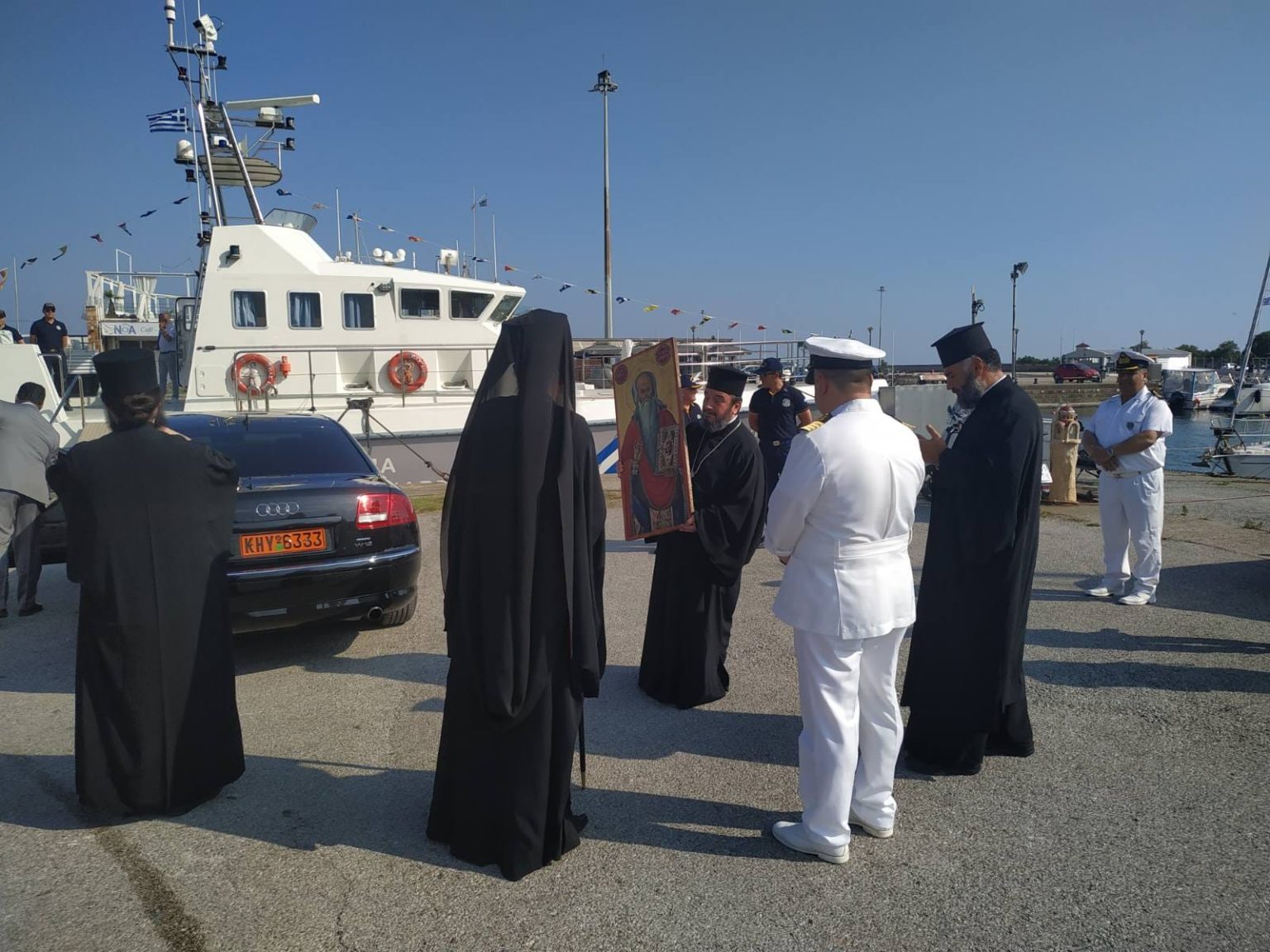 Μετά από 110 χρόνια η Ιερά Εικόνα του Αγίου Χαραλάμπους επέστρεψε στη ...