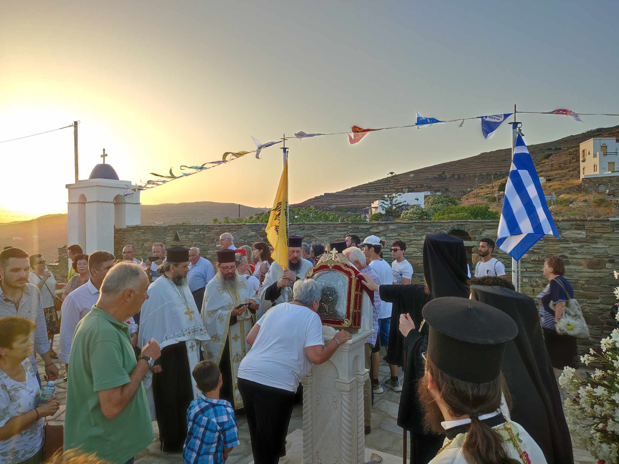 Φωτορεπορτάζ ope.gr: Η εορτή της Ανάμνησης του οράματος της Οσίας ...