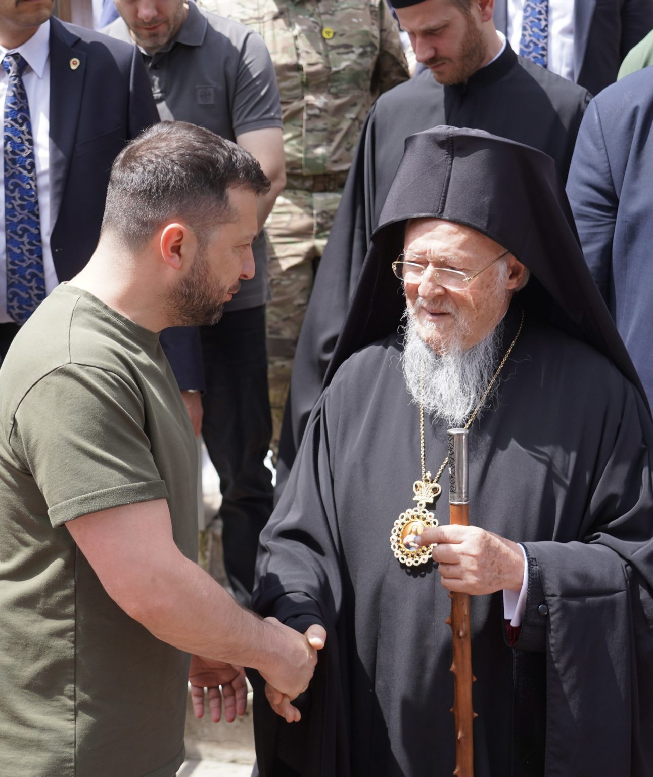 ΑΚΤΙΝΕΣ: Ζελένσκι: “Ευχαριστώ τον Οικουμενικό Πατριάρχη για την ...