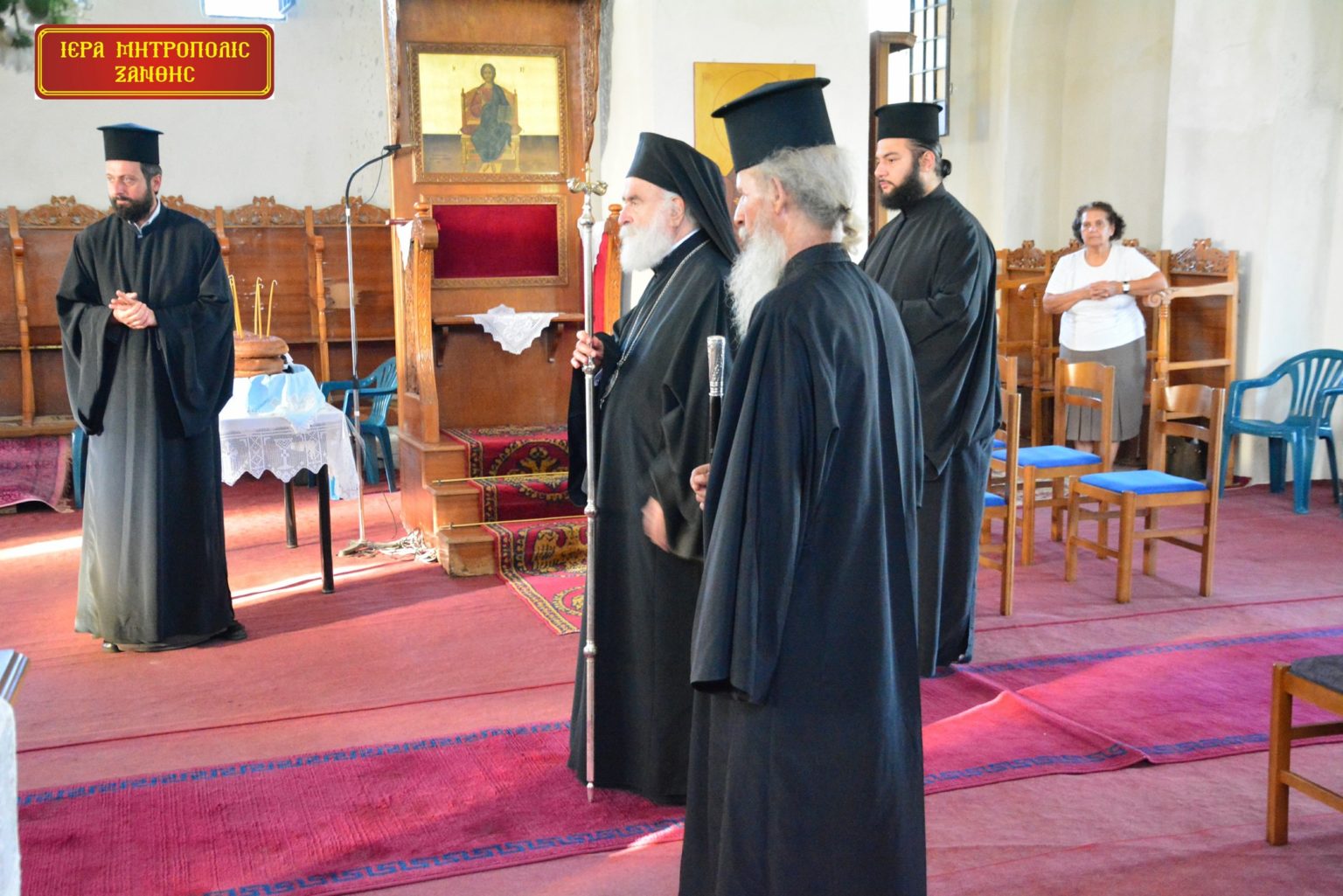 Ο Μητροπολίτης Παντελεήμων στην εορτή του Αγίου Νικοδήμου στον οικισμό ...