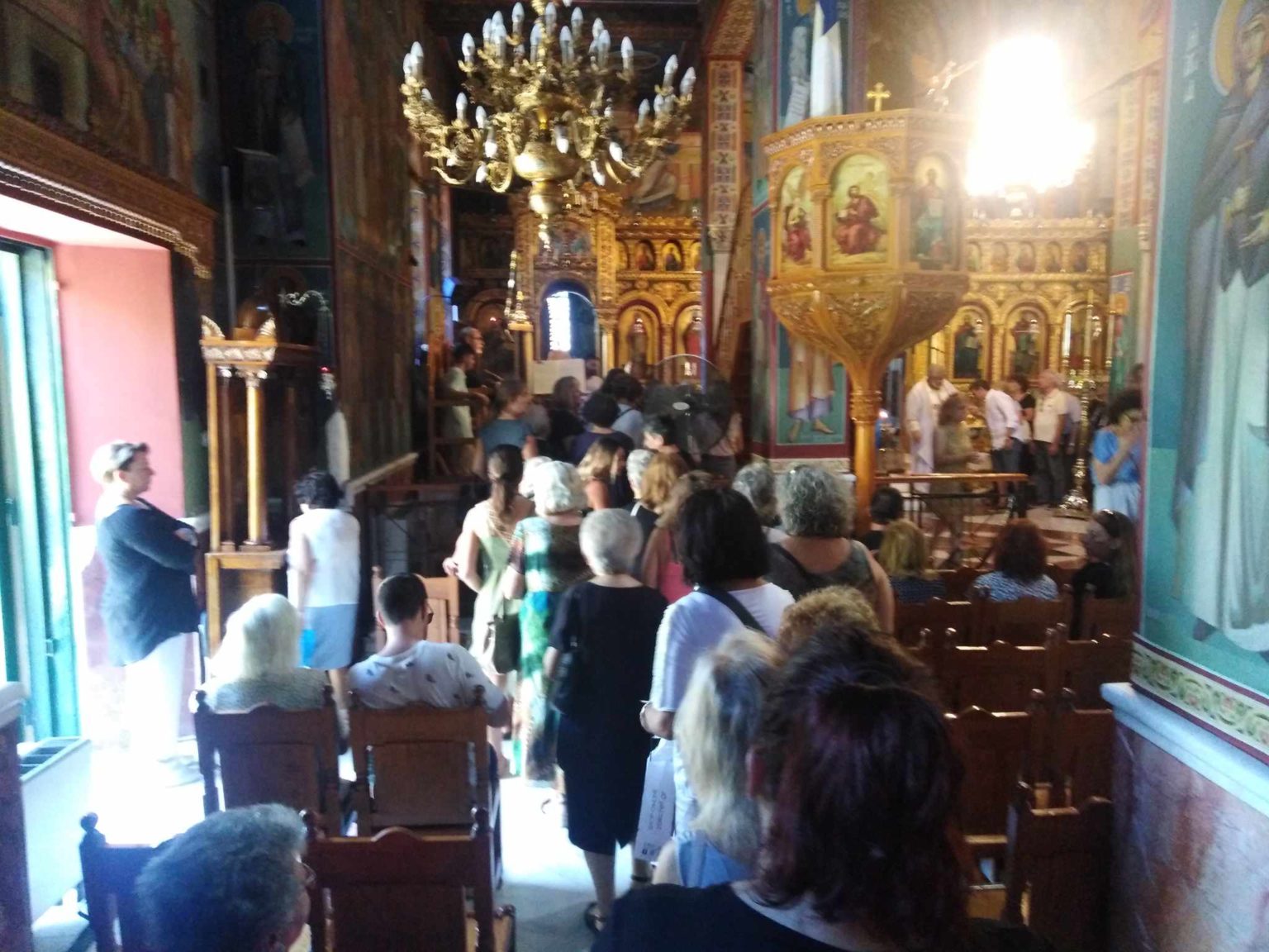 Ηθική ανάταση στον ιστορικό Ναό της Αγίας Γλυκερίας, για τον εορτασμό ...