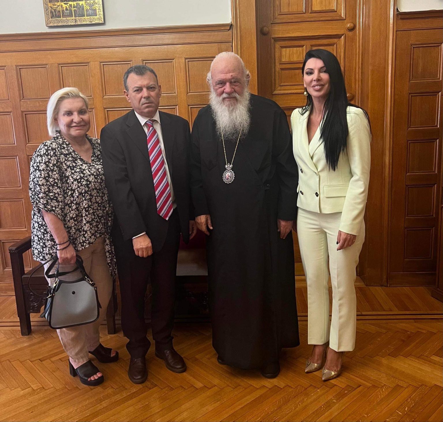 Σειρά συναντήσεων είχε σήμερα ο Αρχιεπίσκοπος Ιερώνυμος - Ορθοδοξία ...